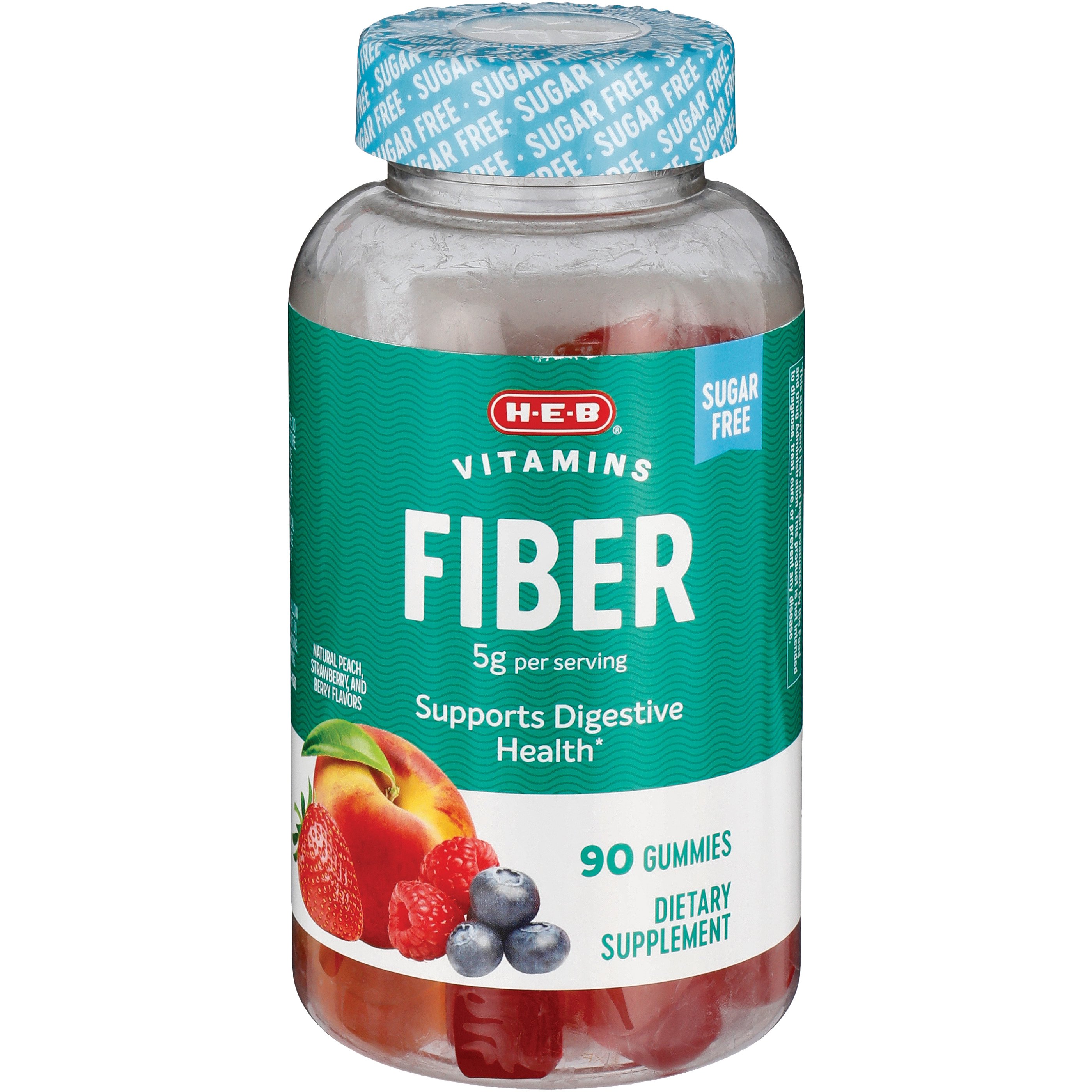 H-E-B Fiber Adult Gummies - Shop Digestion & nausea at H-E-B