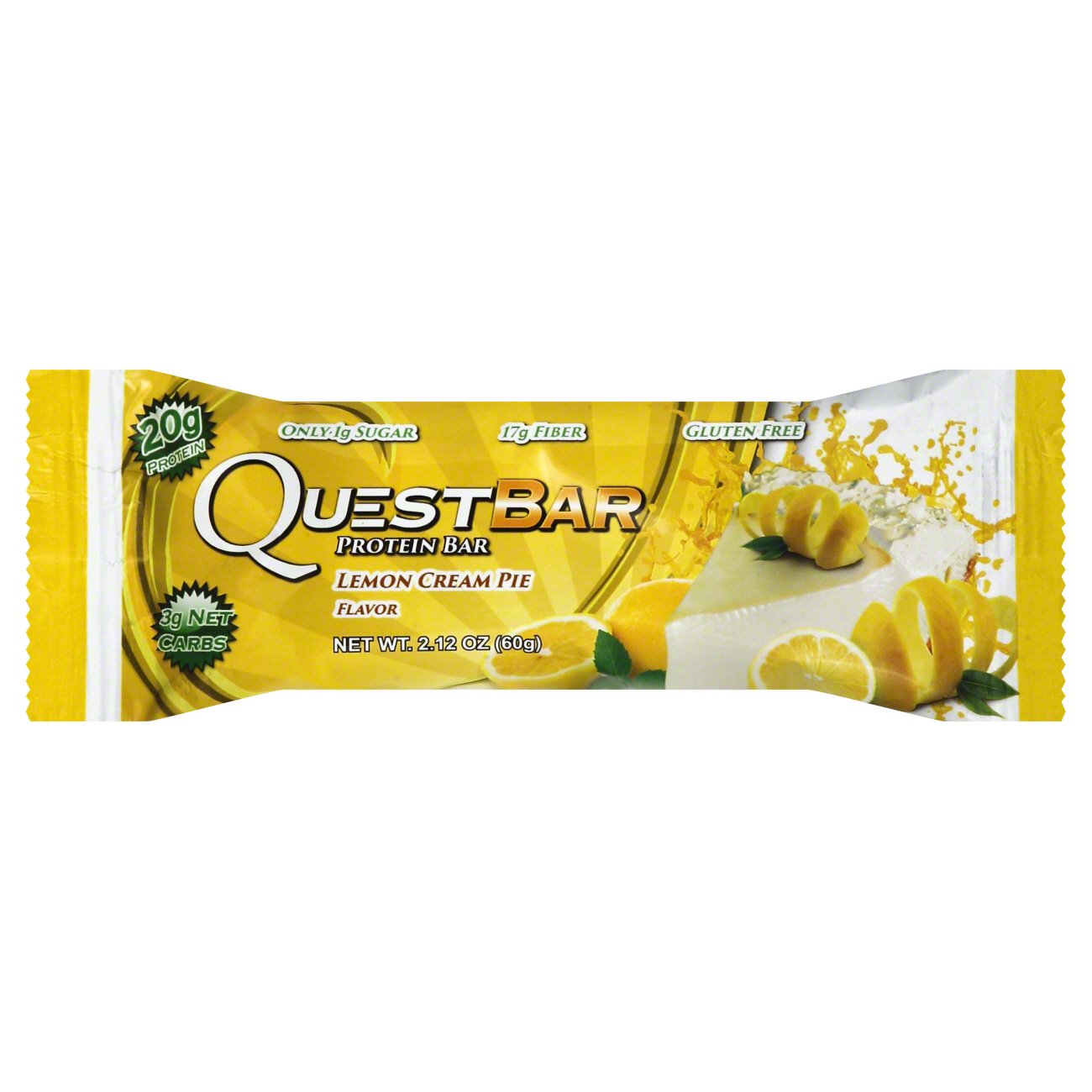 Quest Bar Lemon Cream Pie Protein Bar - Shop Granola & snack bars at H-E-B