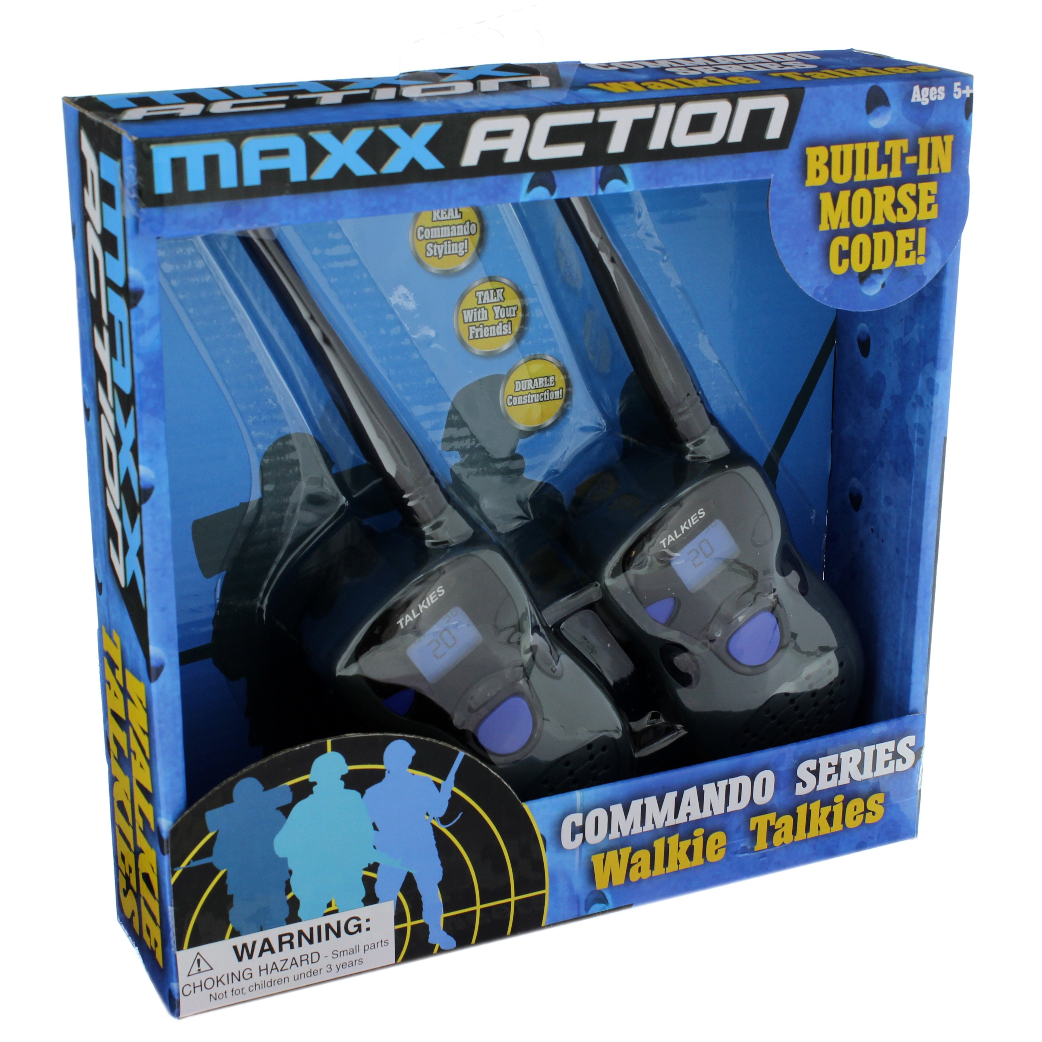 Sunny Days Entertainment Maxx Action Commando Series Walkie Talkies ...
