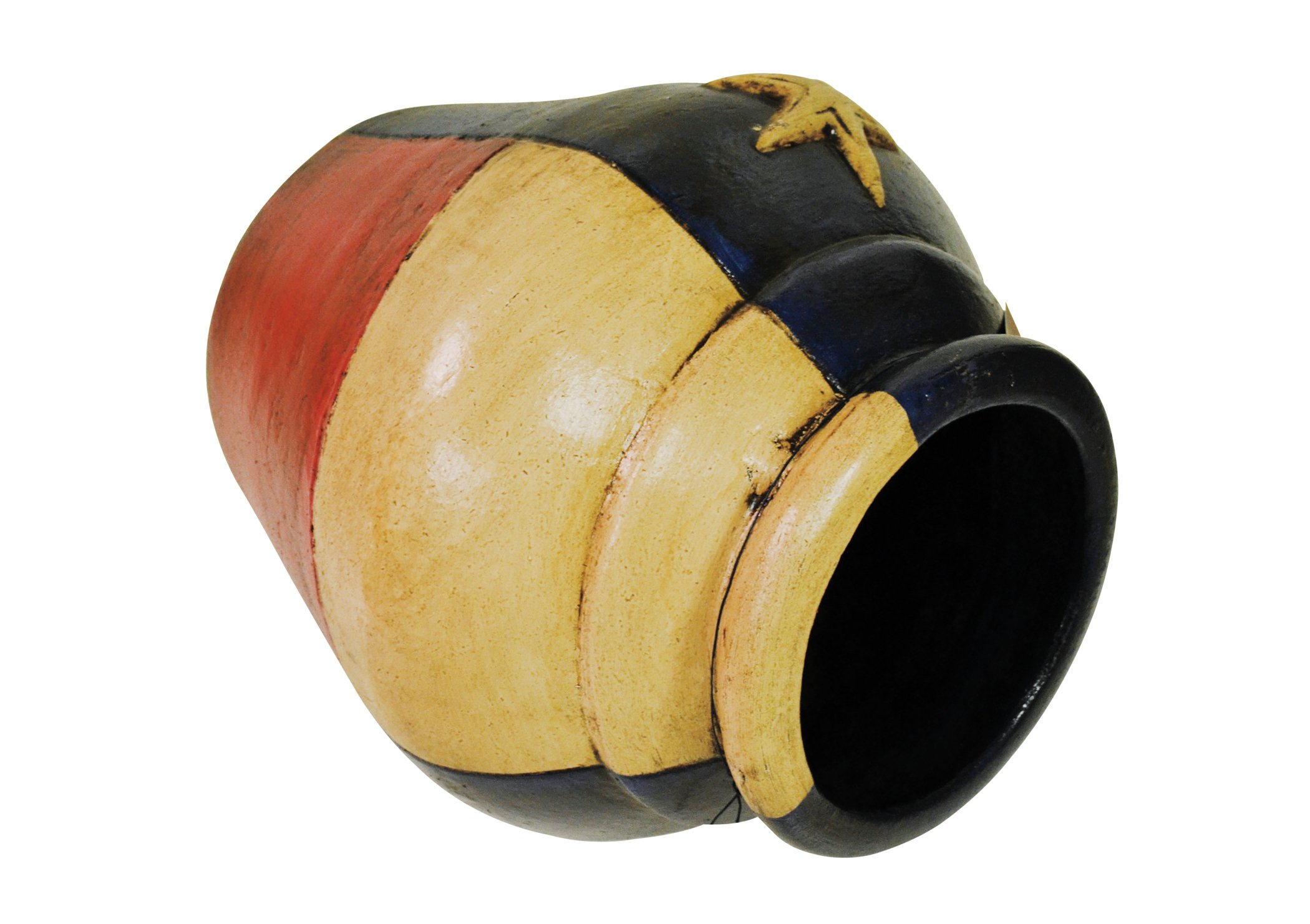 Blue Orange Pottery Texas Cuban Pot - Shop Pots & planters at H-E-B