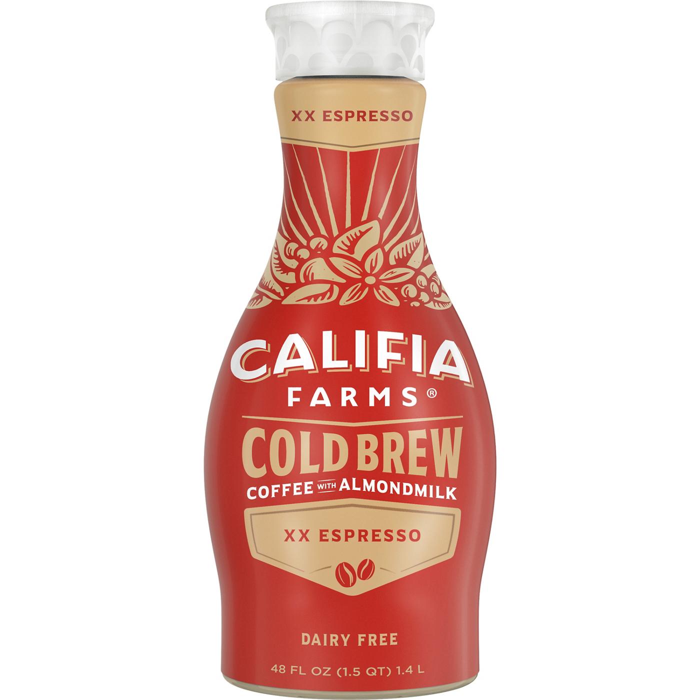 Califia Farms Cold Brew Coffee & Almond Milk Double Espresso - Shop ...