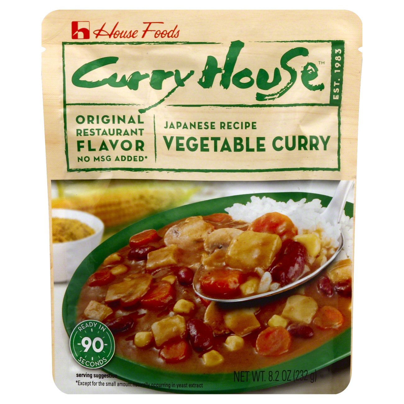 House Foods Curry House Vegetable Curry - Shop Pantry meals at H-E-B