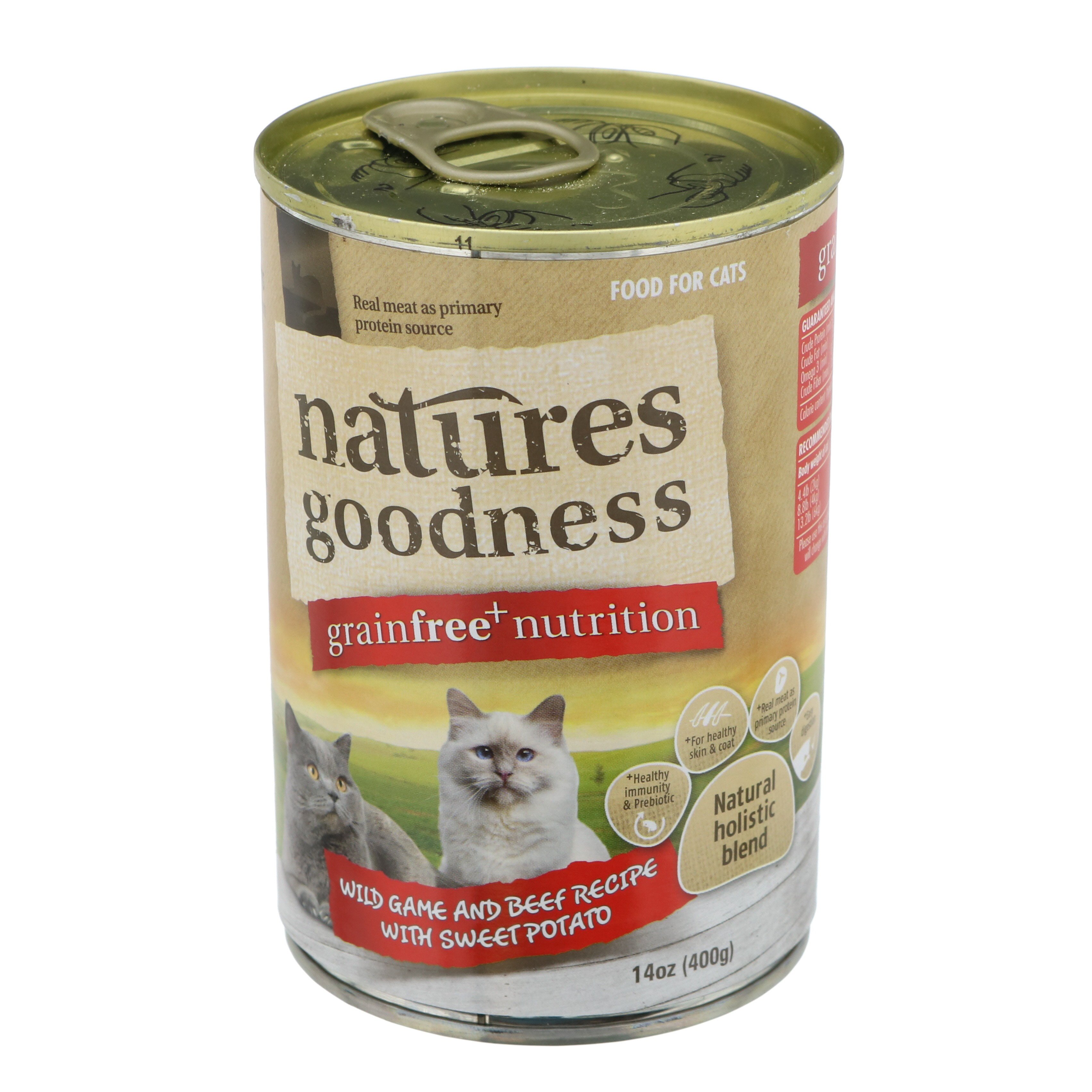 Natures Goodness Grain Free Cat Food Beef & Wild Game - Shop Food at H-E-B