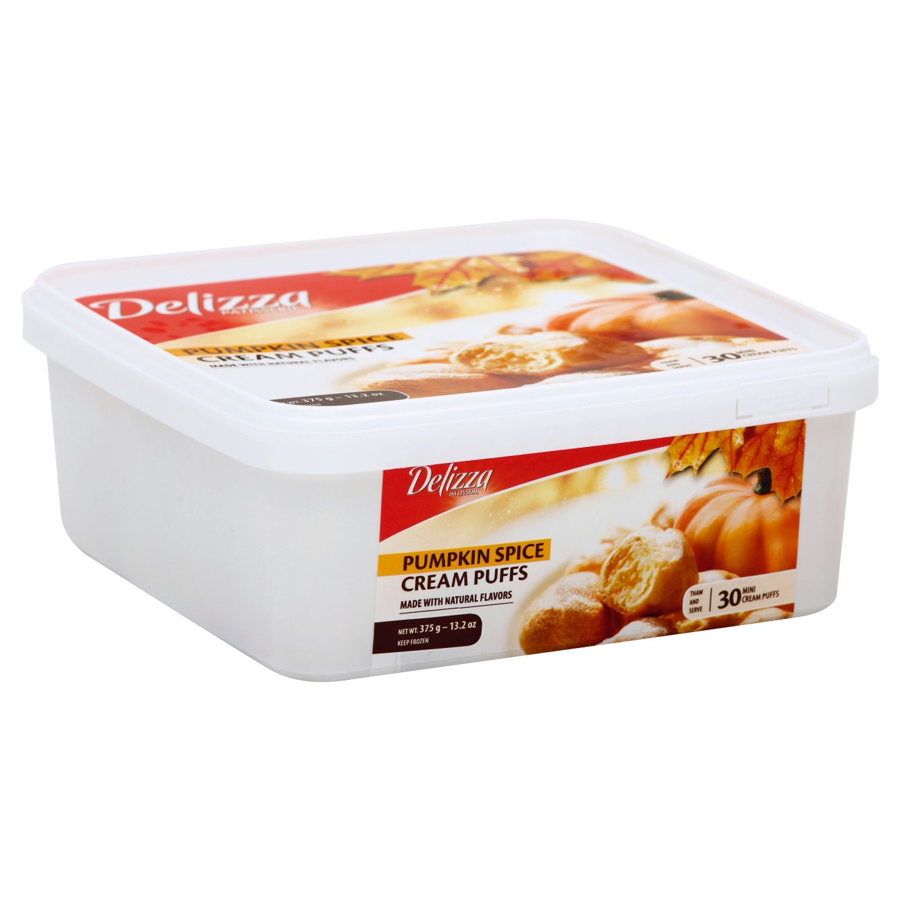 Delizza Pumpkin Spice Cream Puffs - Shop Desserts & pastries at H-E-B