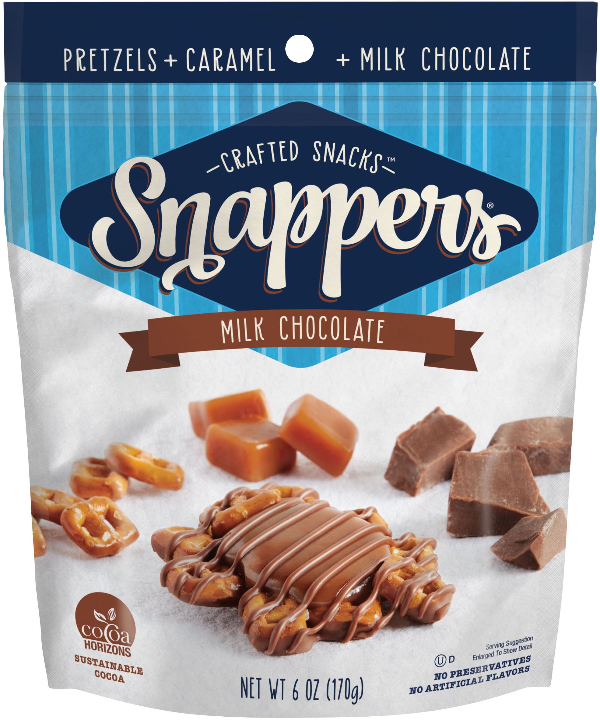 Snappers Crafted Snacks Original Milk Chocolate Pretzel Candy - Shop ...