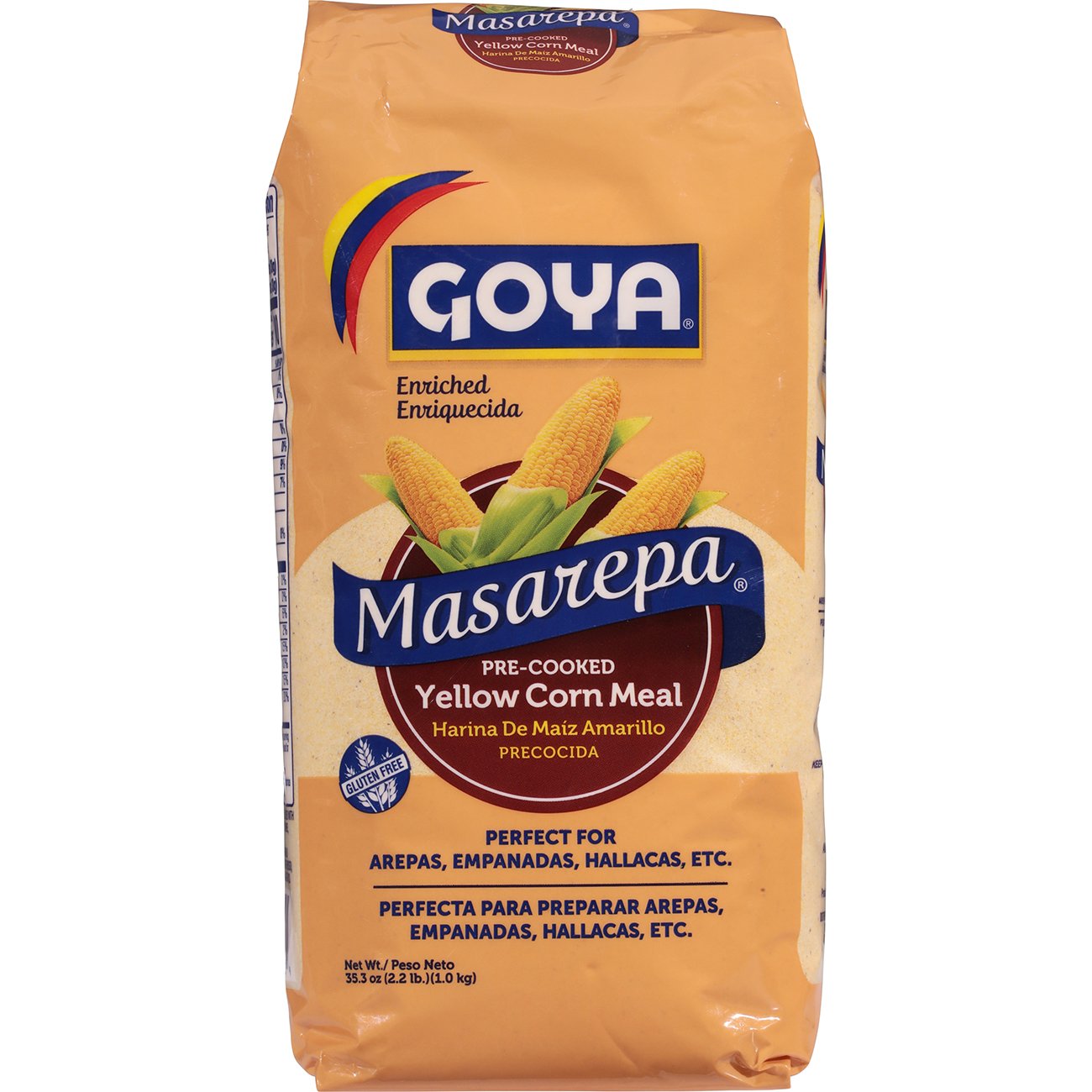 Goya Masarepa Yellow Corn Meal, 2.2 lb | Low Prices & Quality Groceries ...