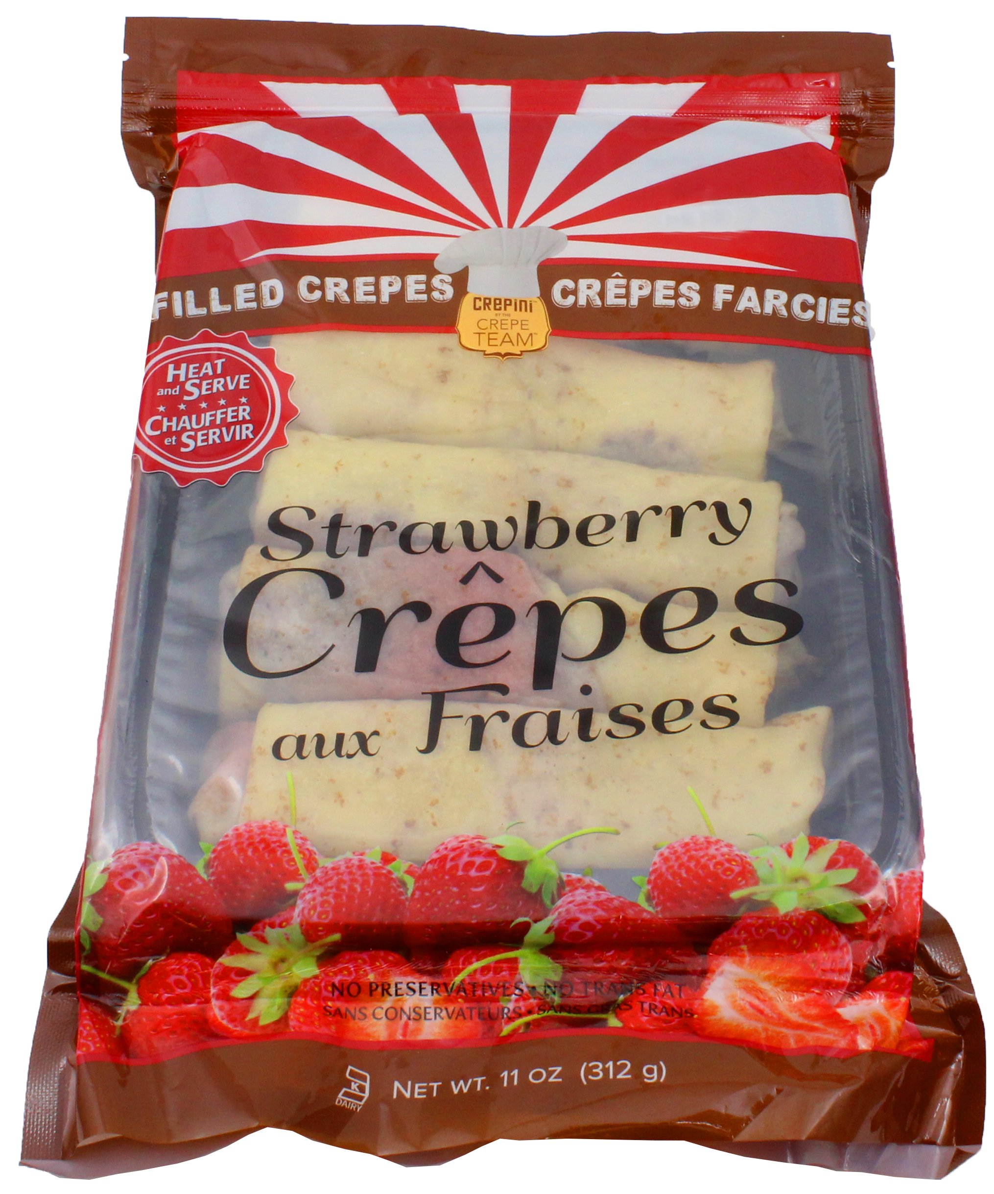 Crepini Strawberry Crepes - Shop Bread at H-E-B