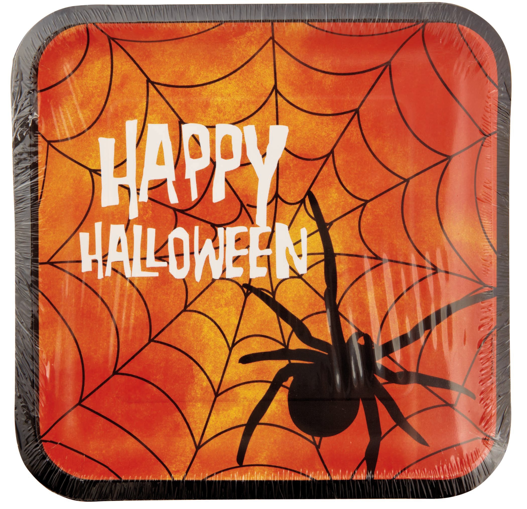 Creative Converting Creepy Night SQ Dinner Plate - Shop Plates & bowls ...