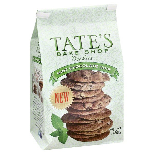 Tates Bake Shop Mint Chocolate Chip Cookies - Shop Cookies at H-E-B