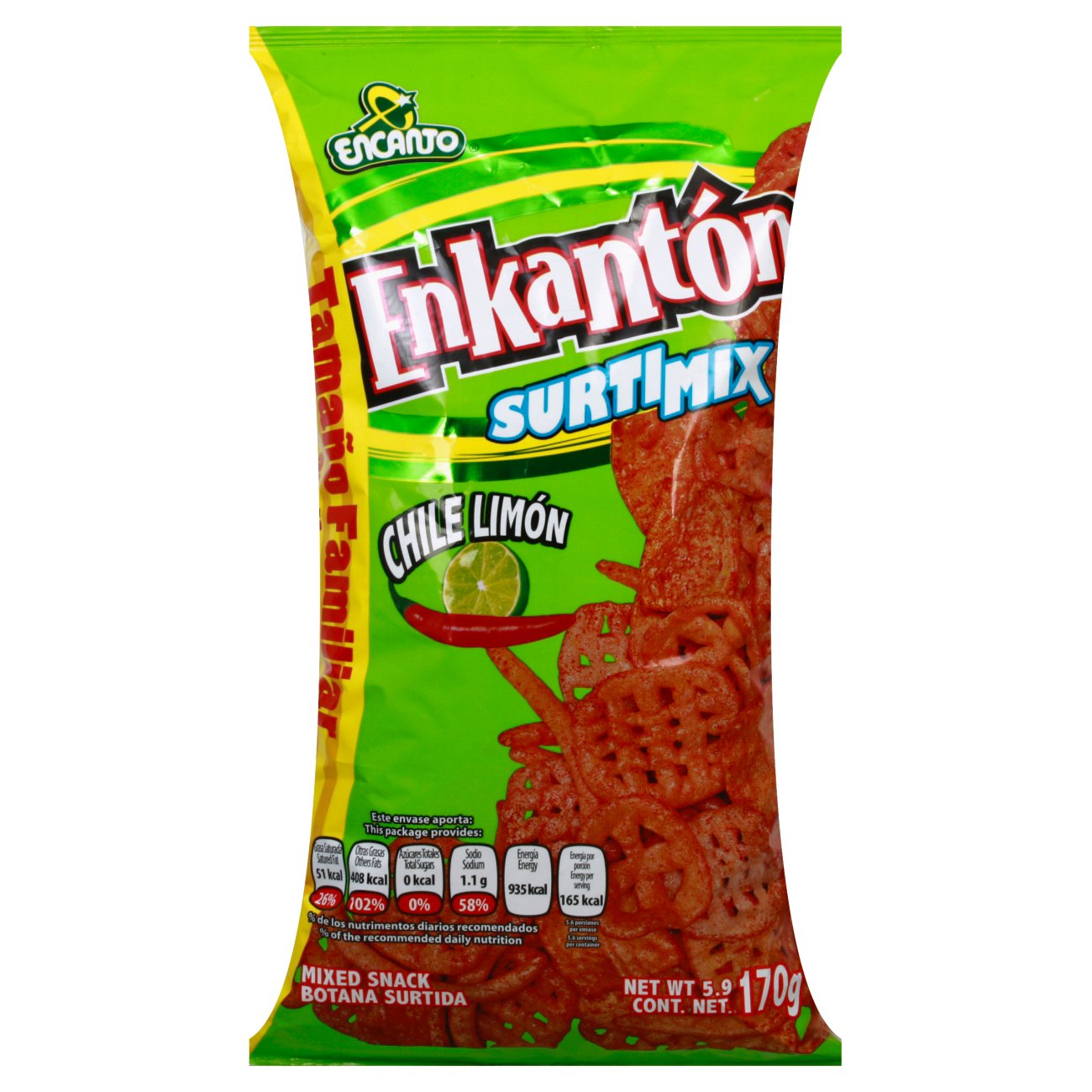 Encanto Enkanton Chile Limon Surtimix - Shop Chips at H-E-B