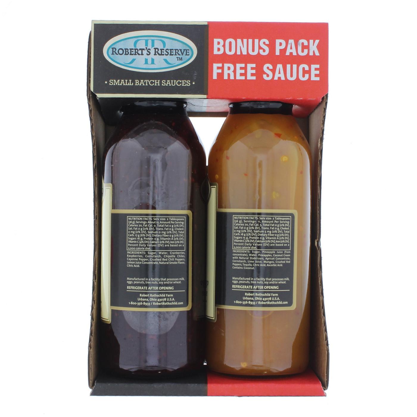 Robert's Reserve Cran Razz & Pineapple, Coconut, Mango Tequila Sauce ...