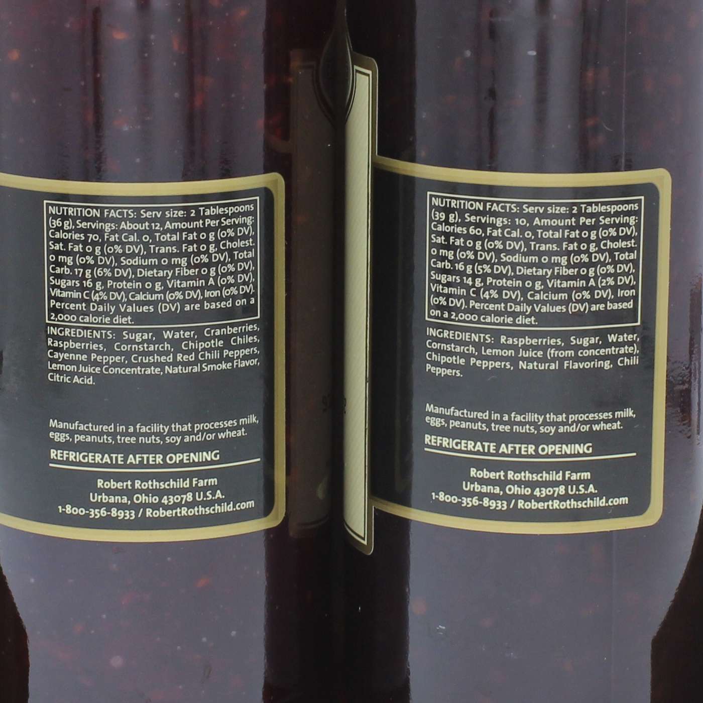 Robert Rothschild Robert's Reserve Sauces Cran Razz & Raspberry ...