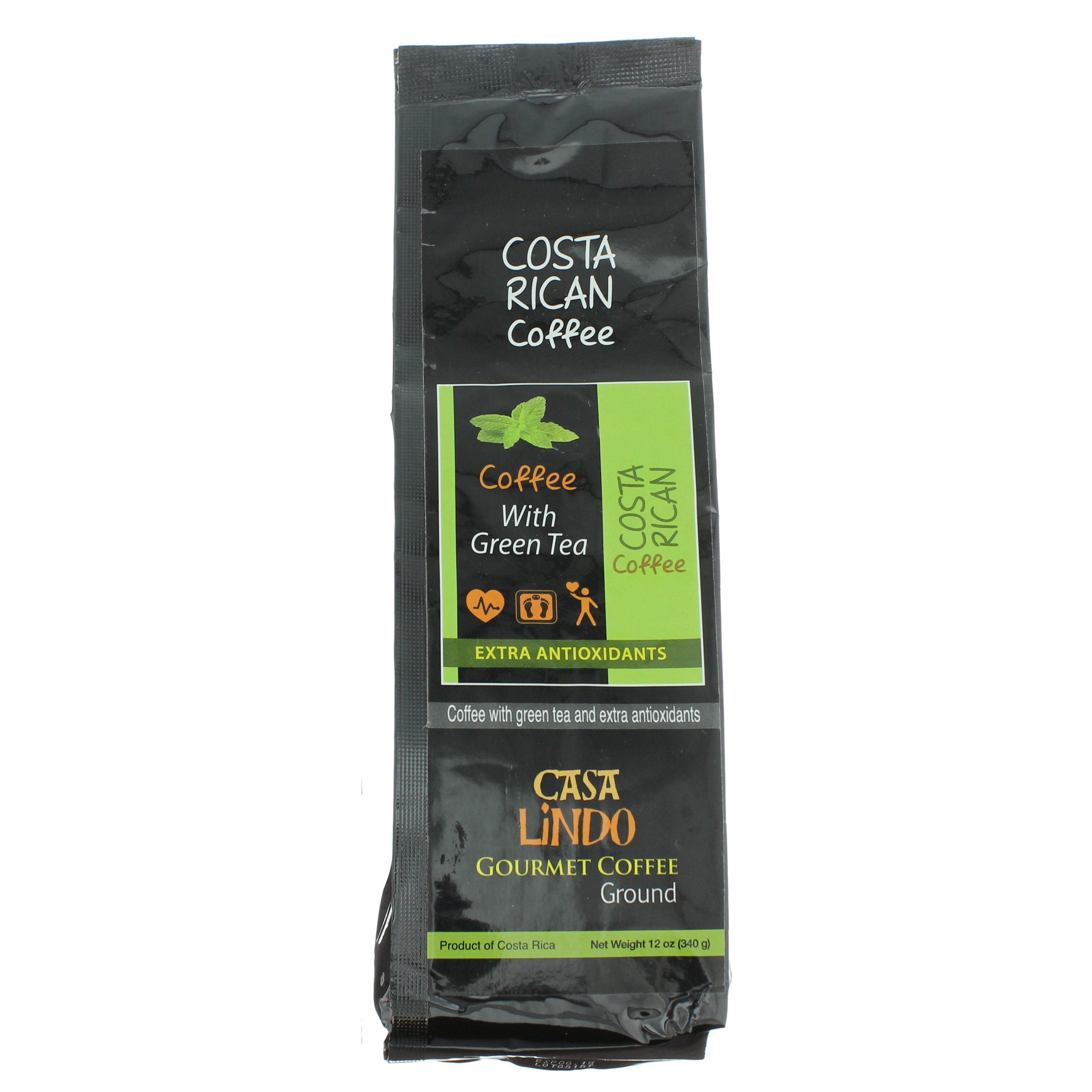 Casa Lindo Costa Rican Coffee with Green Tea & Antioxidants - Shop ...