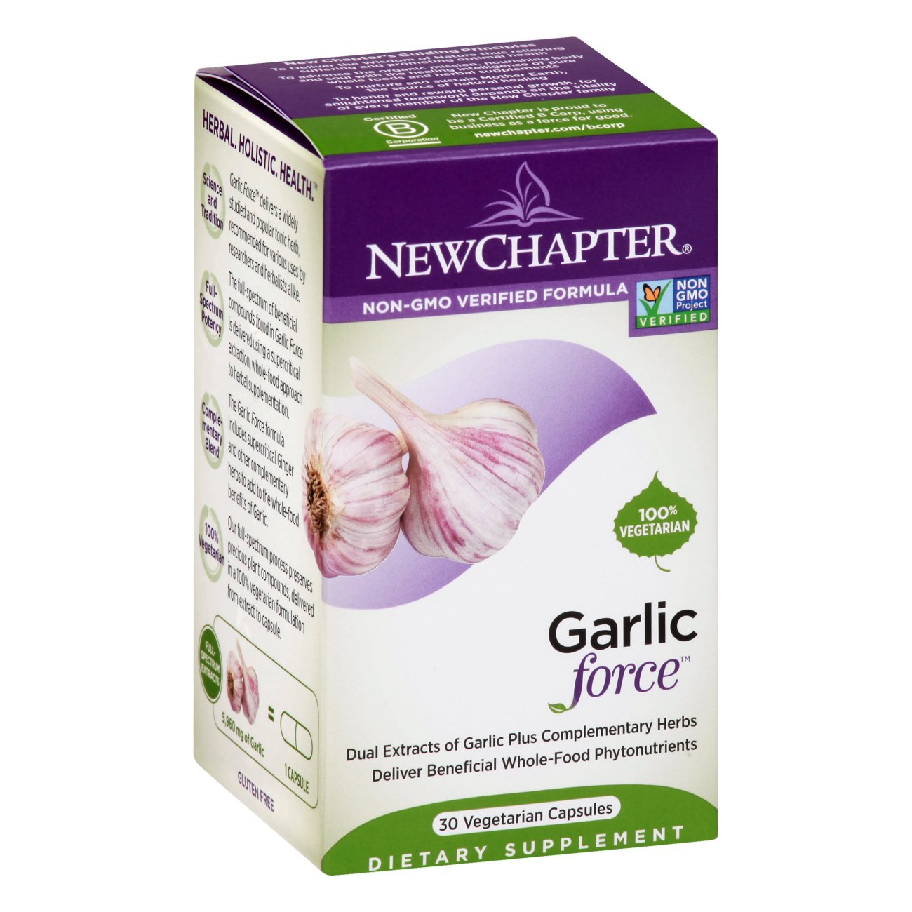 New Chapter Garlic Force Liquid Vcaps - Shop Herbs & Homeopathy at H-E-B