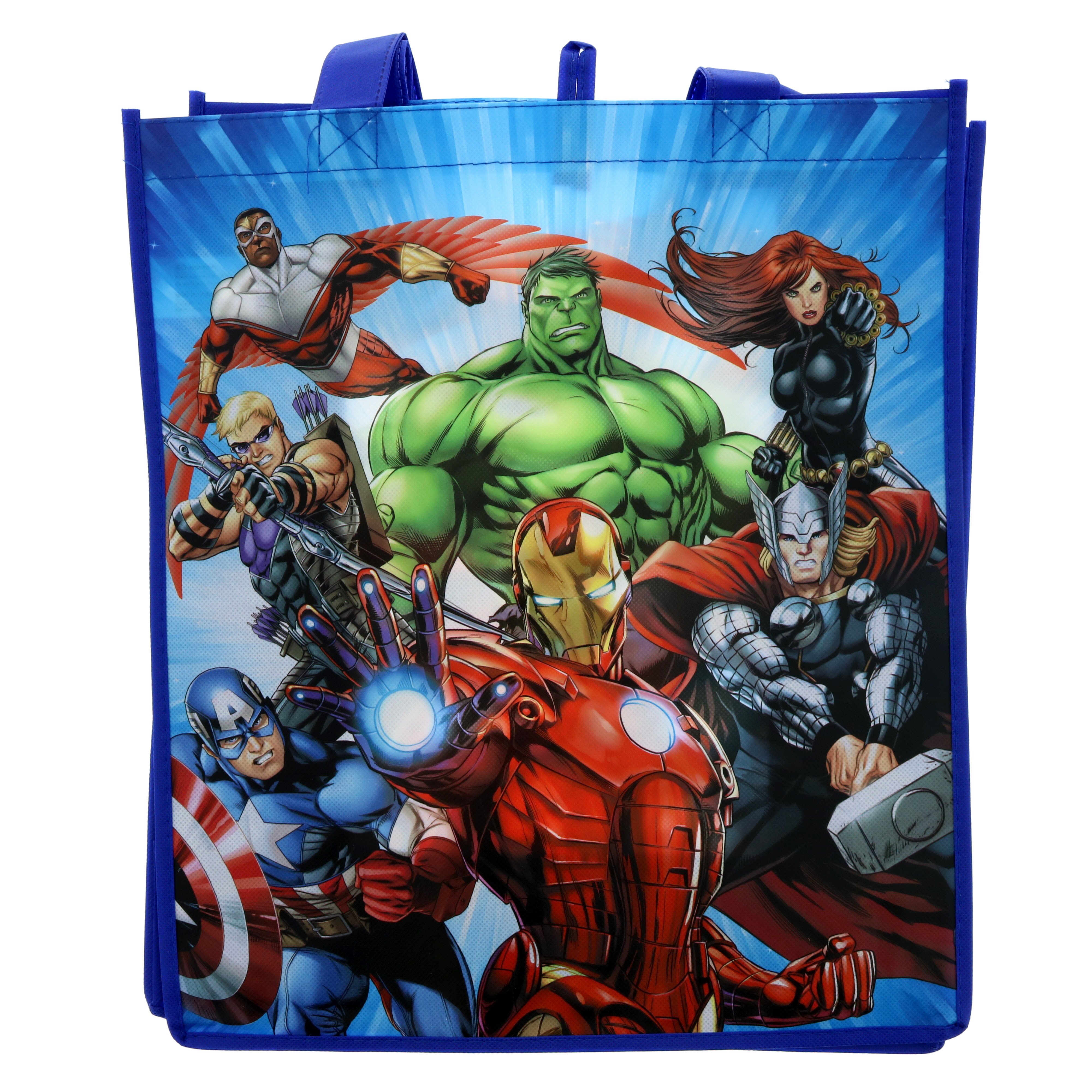 Marvel Avengers Blue Group Pose 2 Reusable Bag - Shop Reusable Shopping ...