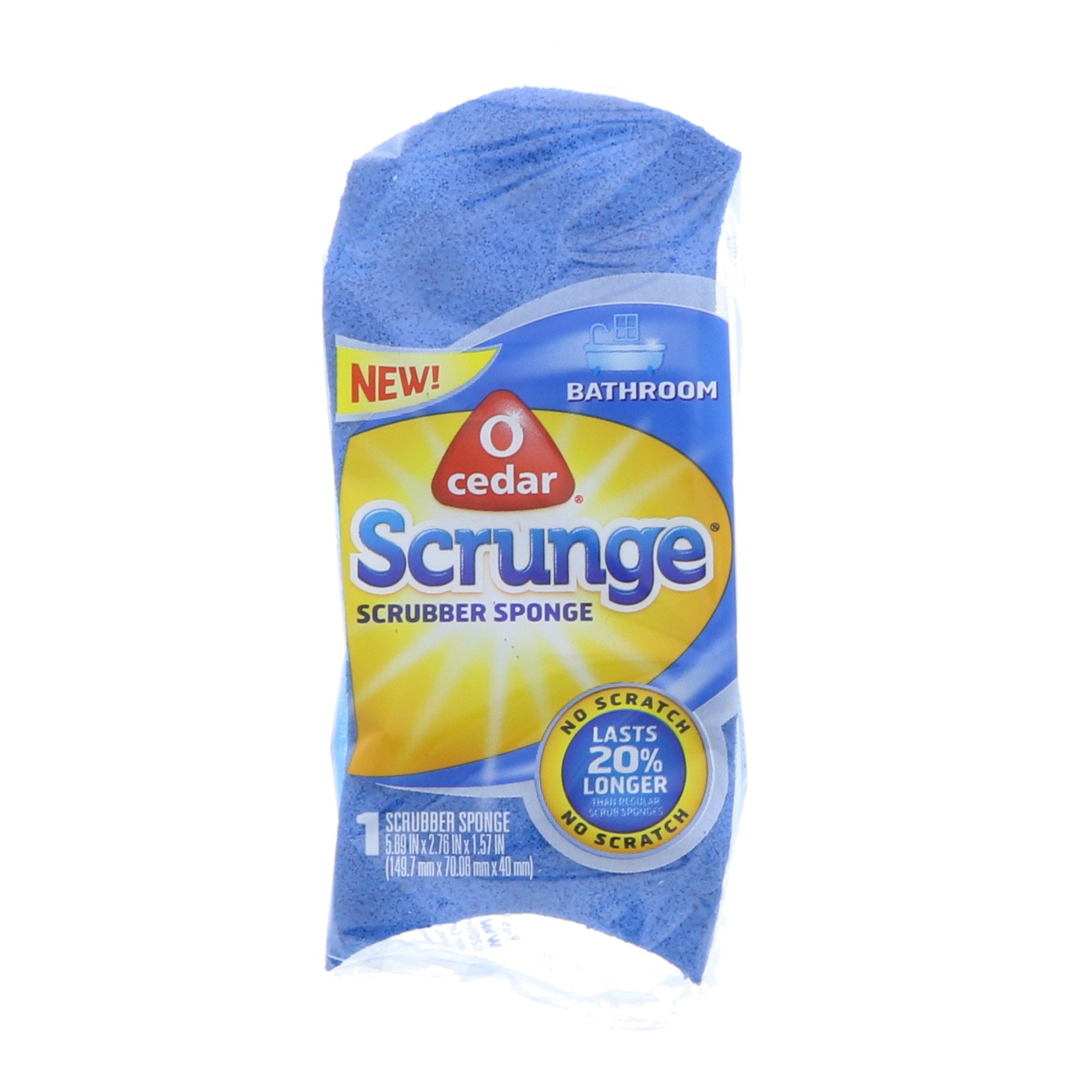 O-Cedar Scrunge Bathroom Sponge - Shop Sponges & scrubbers at H-E-B