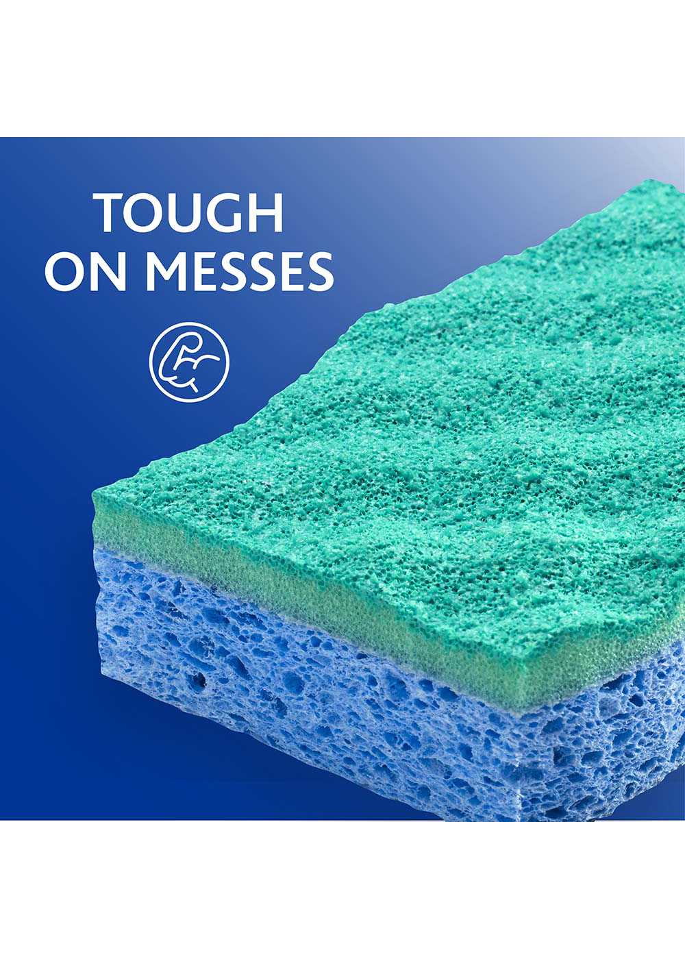 O-Cedar Scrunge Non-Scratch Scrub Sponge - Shop Sponges & scrubbers at ...