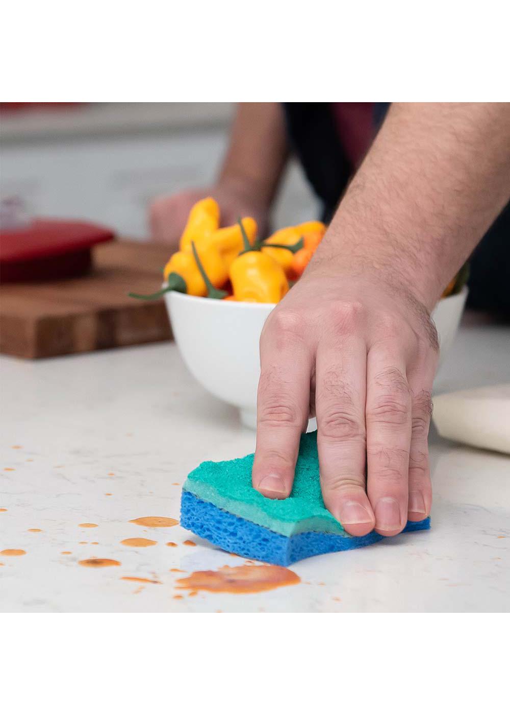 O-Cedar Scrunge Non-Scratch Scrub Sponge - Shop Sponges & scrubbers at ...