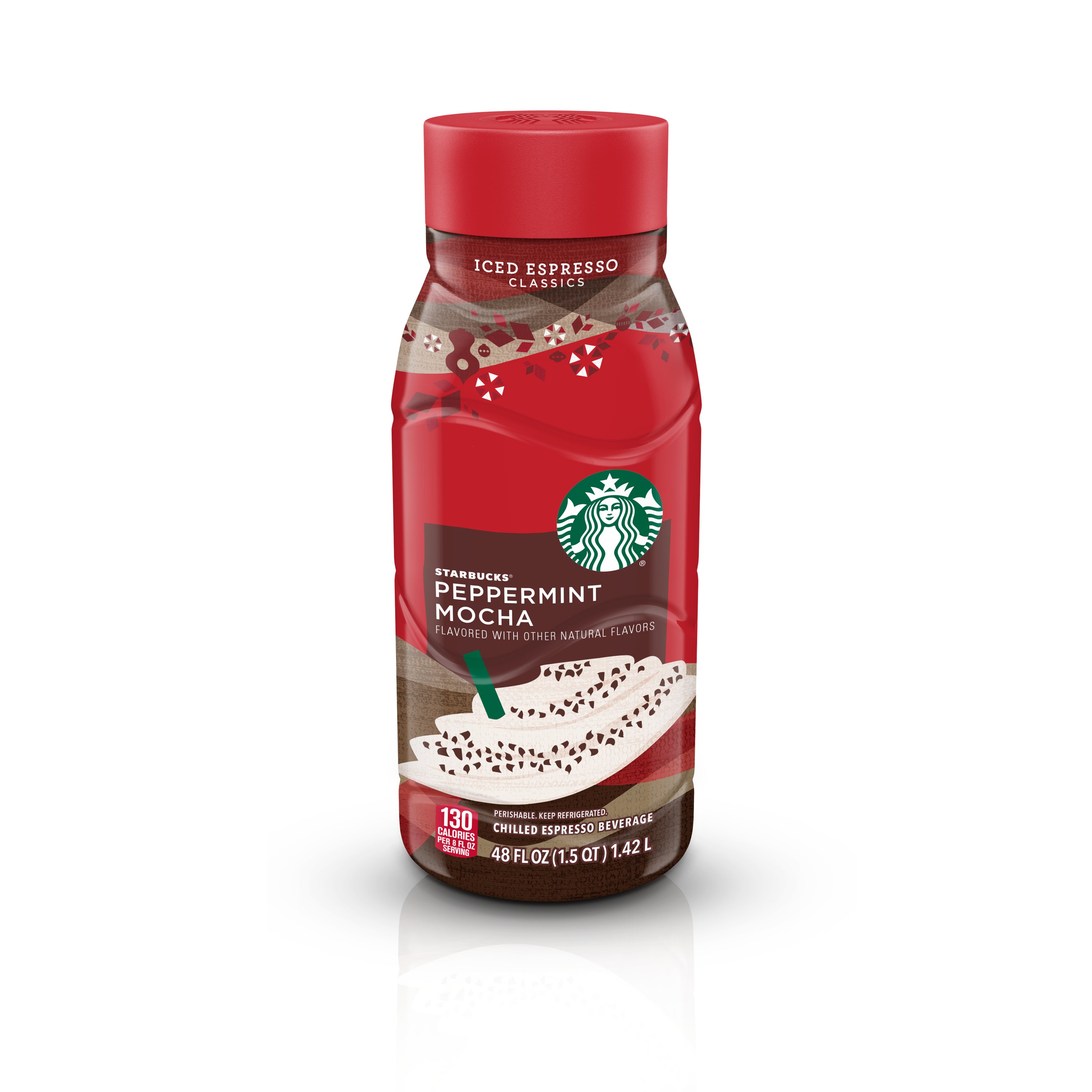 Starbucks Peppermint Mocha Chilled Espresso Beverage - Shop Juice at H-E-B