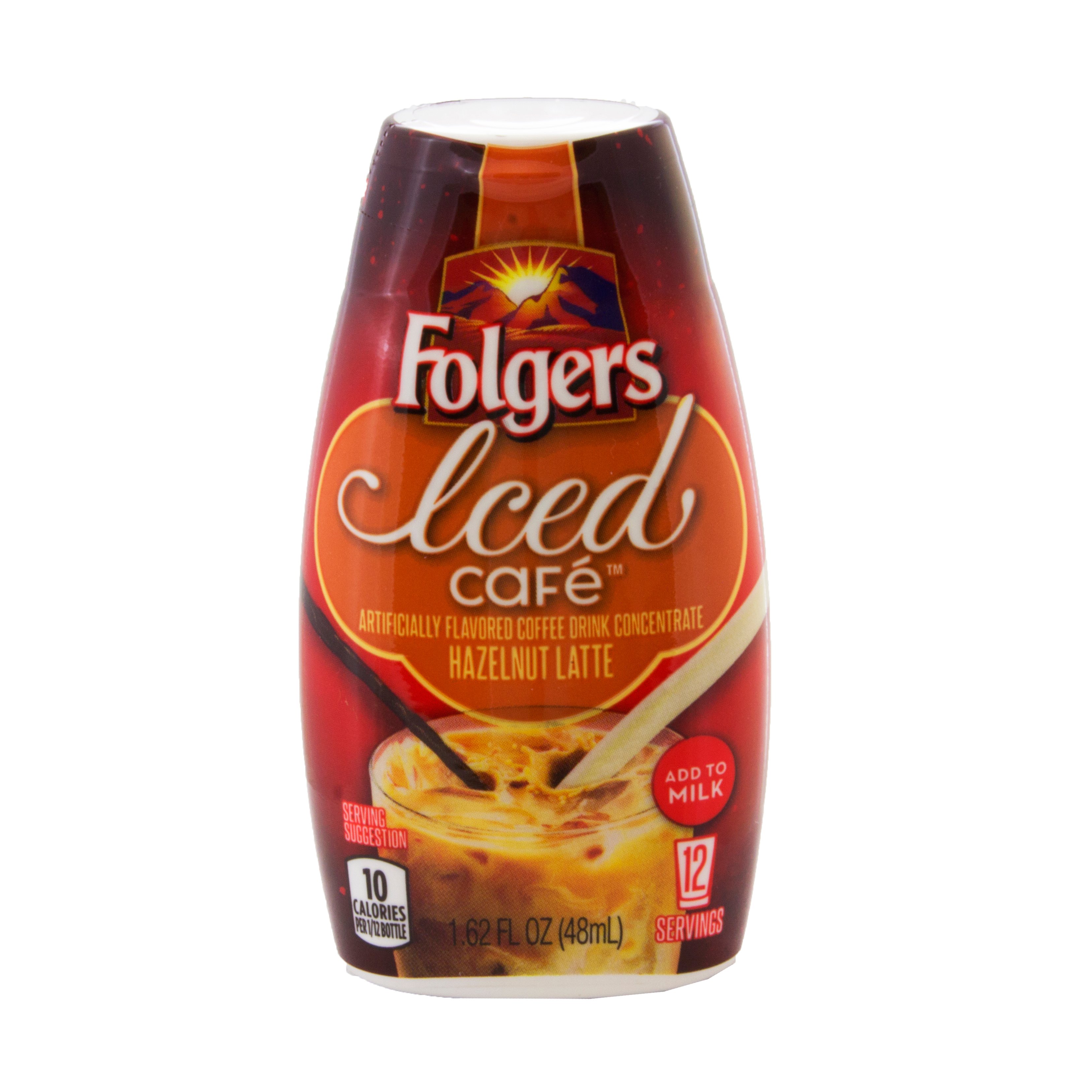 Folgers Iced Cafe Hazelnut Latte - Shop Coffee at H-E-B