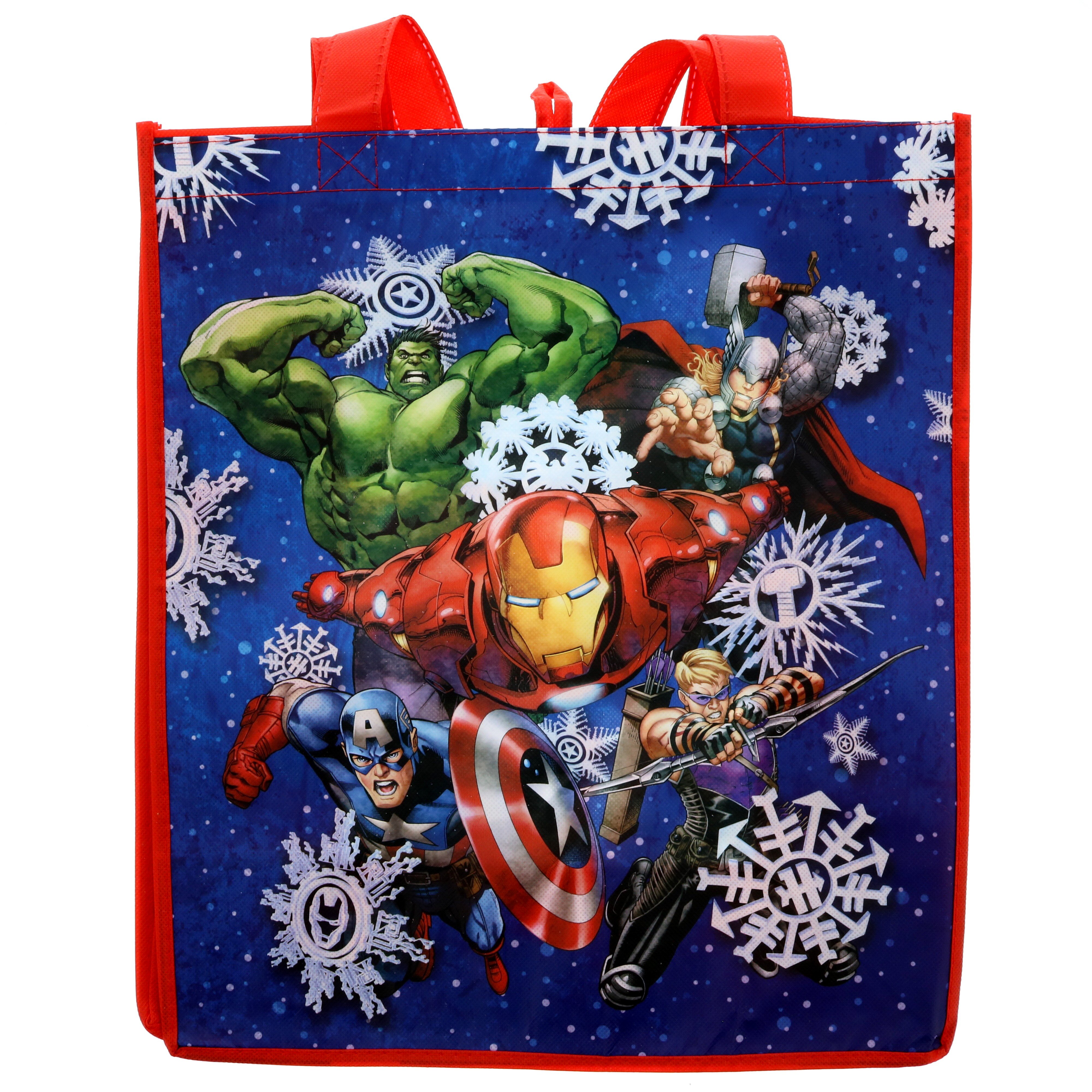 Marvel Avengers Holiday Group Large Reusable Bag - Shop Reusable ...
