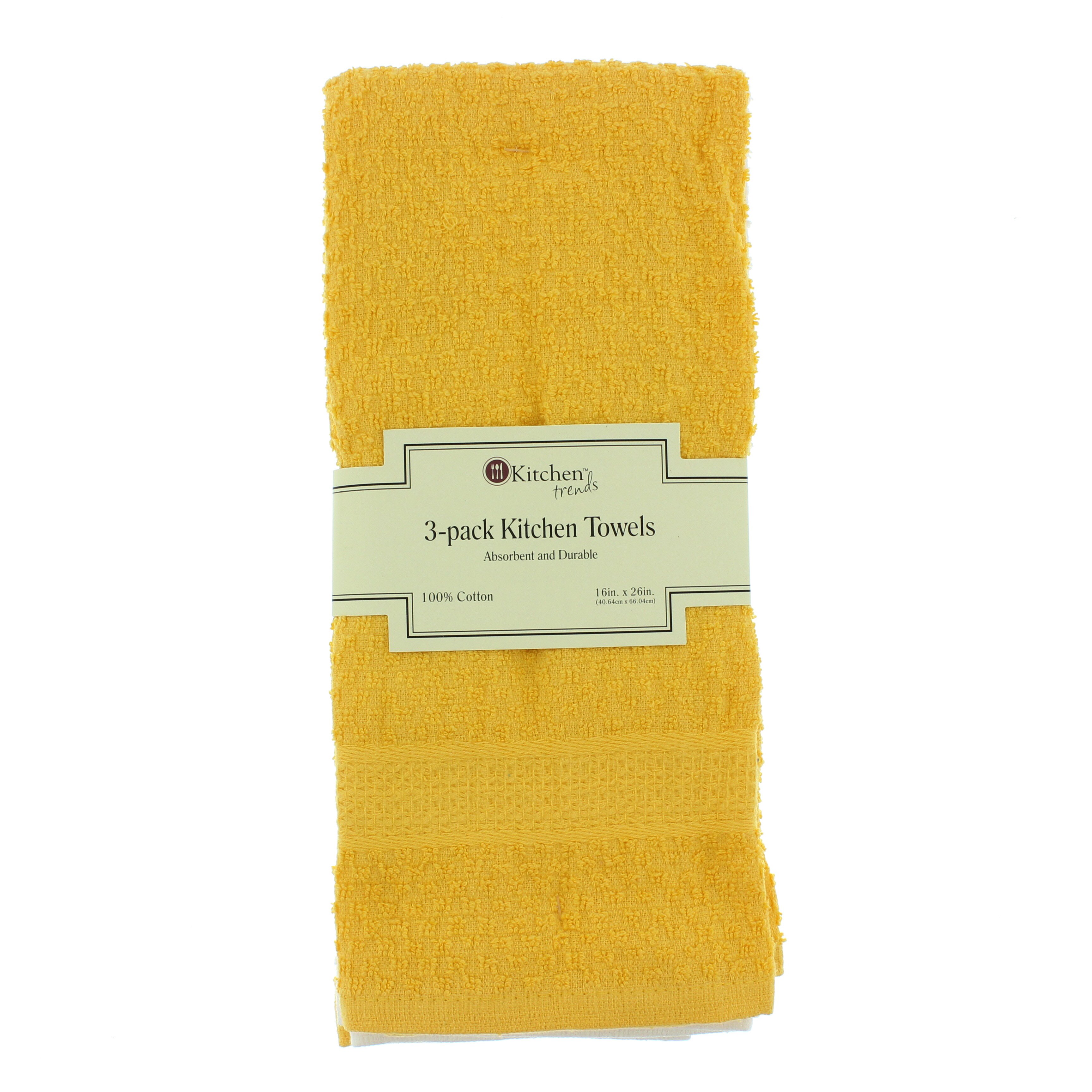 Kitchen Trends Yellow Kitchen Towels - Shop Kitchen & Dining at H-E-B