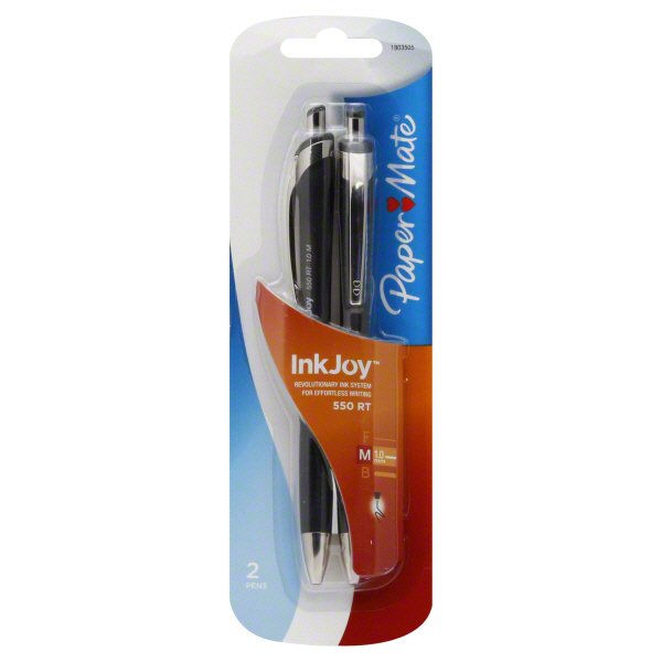 Paper Mate InkJoy 550RT 1.0MM Retractable Pen Black - Shop School ...