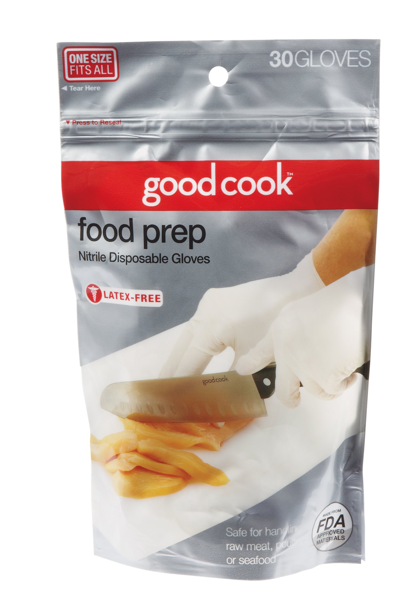 Good Cook Food Prep Disposable Gloves Latex Free - Shop Utensils ...