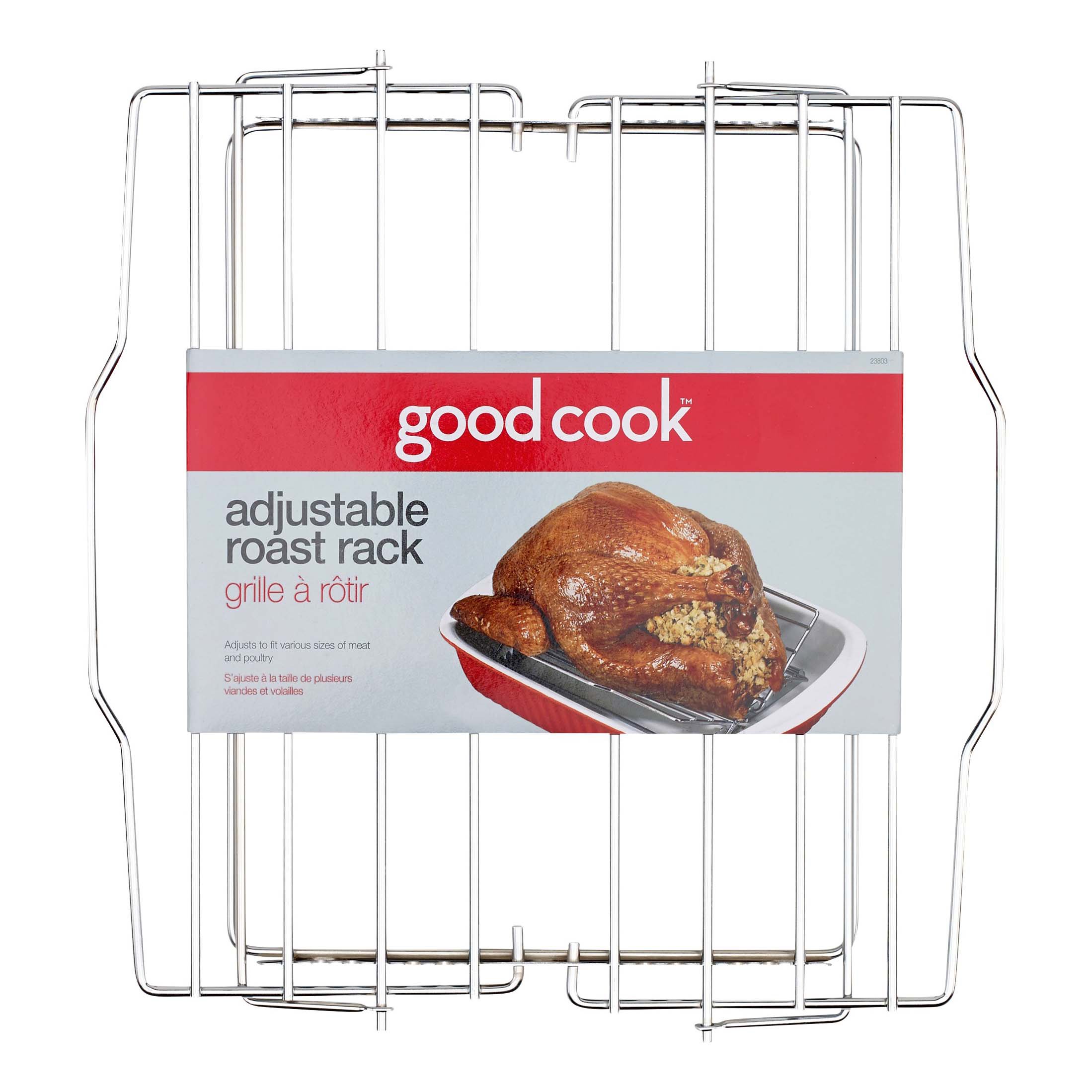 Good Cook Adjustable Chrome Roast Rack - Shop Baking tools at H-E-B