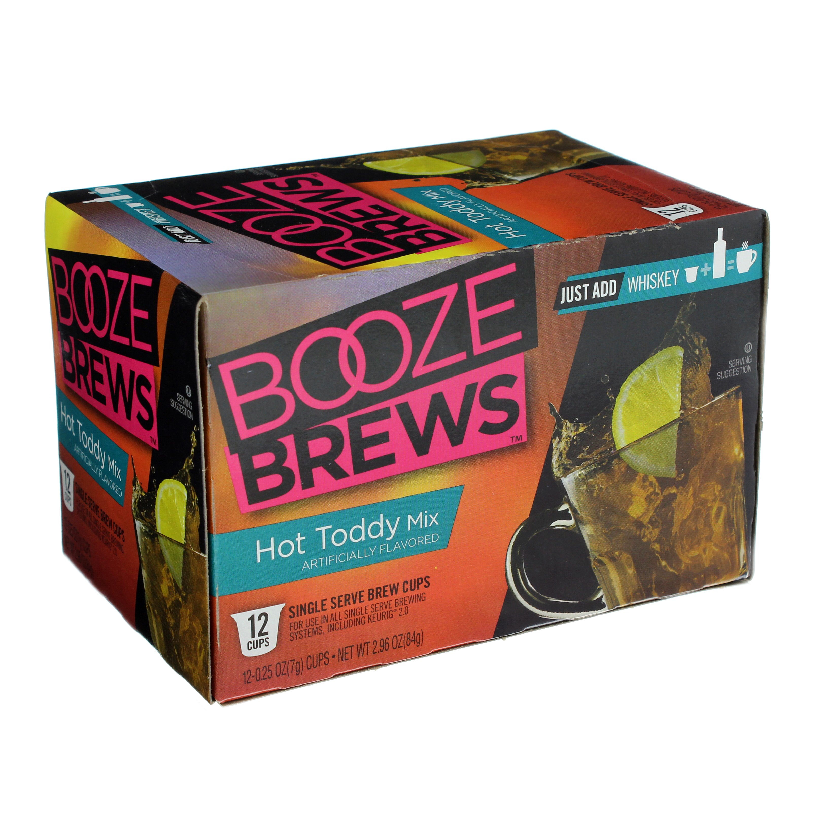 Booze Brews Hot Toddy Mix Single Serve Brew Cups - Shop Cocktail Mixers ...