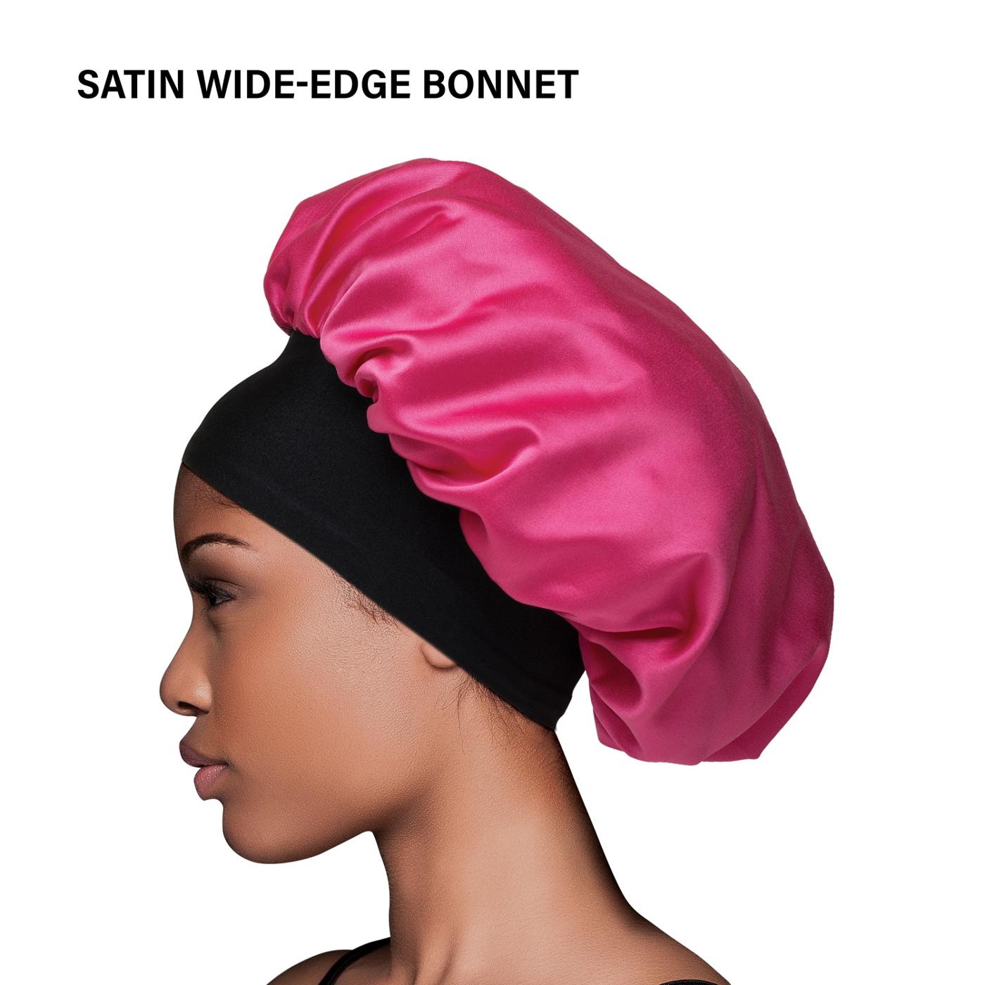 Evolve Satin Wide-Edge Bonnet - Fuchsia - Shop Hair accessories at H-E-B