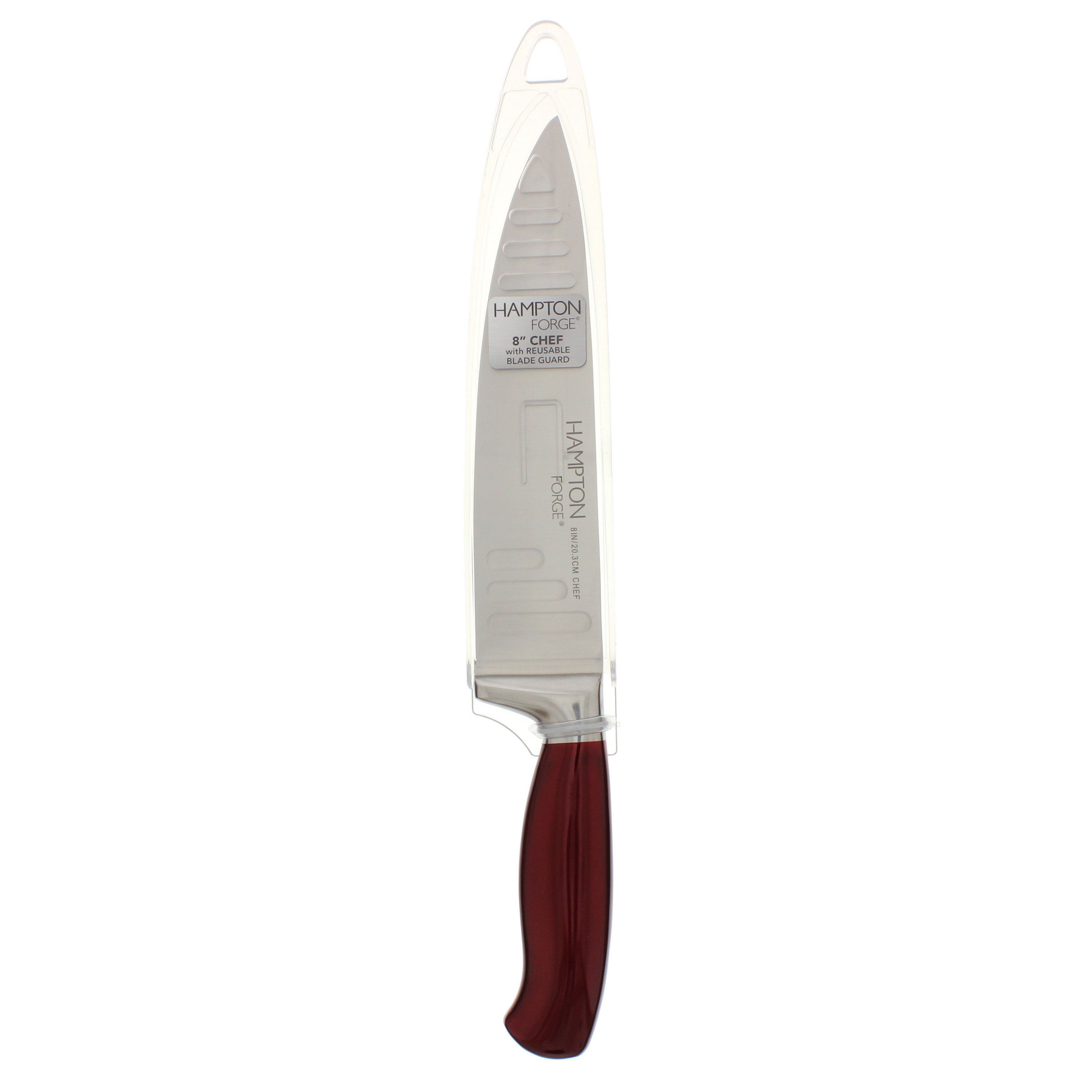 Hampton Forge Argentum Chef Knife with Clear Blade Guard - Shop Knives ...