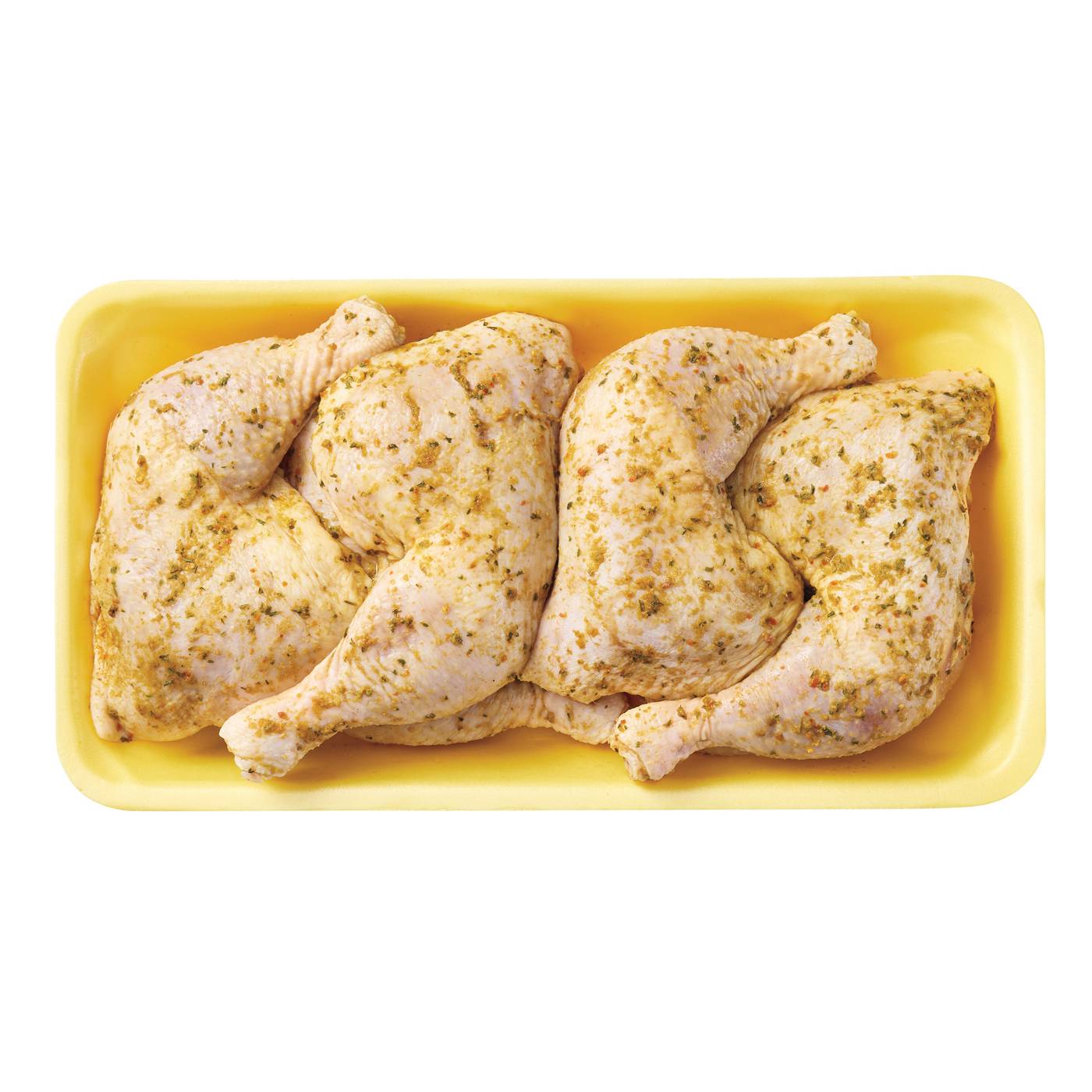 H-E-B Simply Seasoned Hatch Green Chile Seasoned Chicken Leg Quarters ...