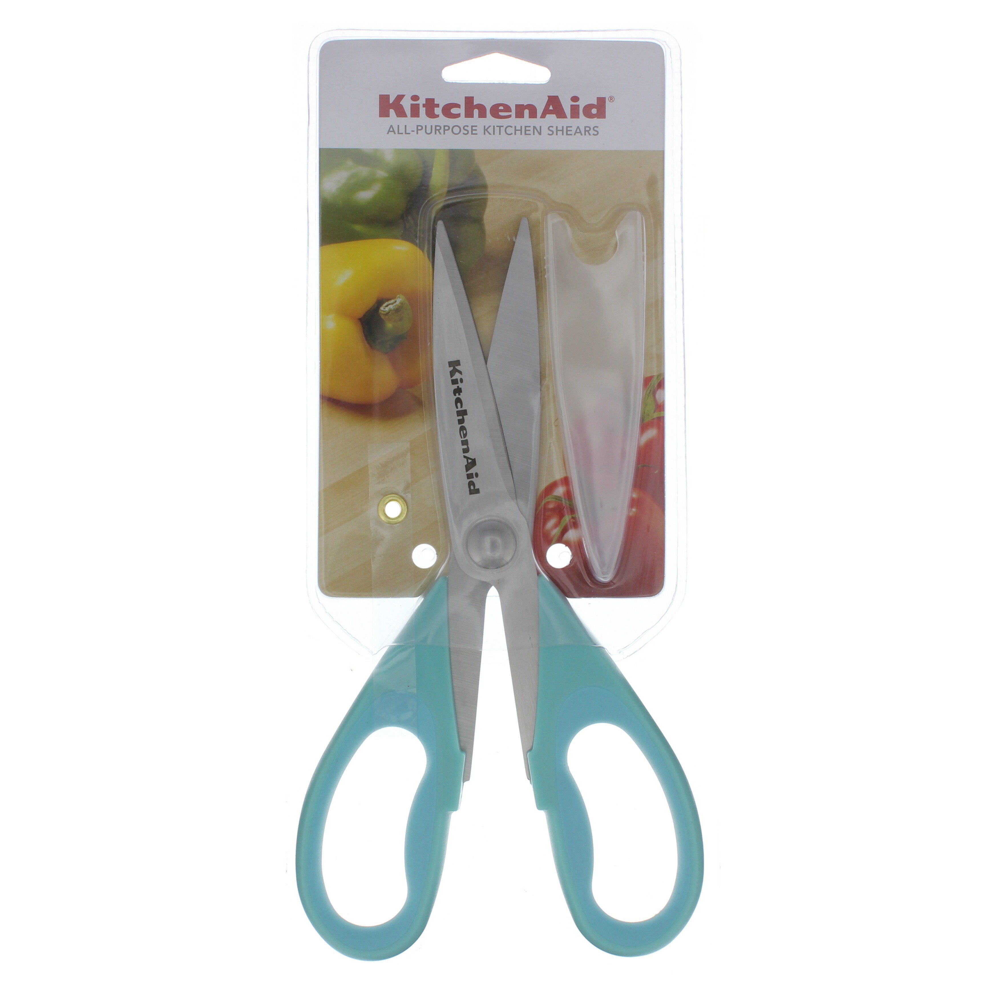 KitchenAid Aqua Sky All-Purpose Kitchen Shears - Shop Kitchen shears at ...