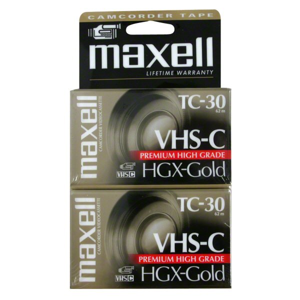Maxell VHS-C TC-30 VHS Tape - Shop Blank DVDs & CDs at H-E-B