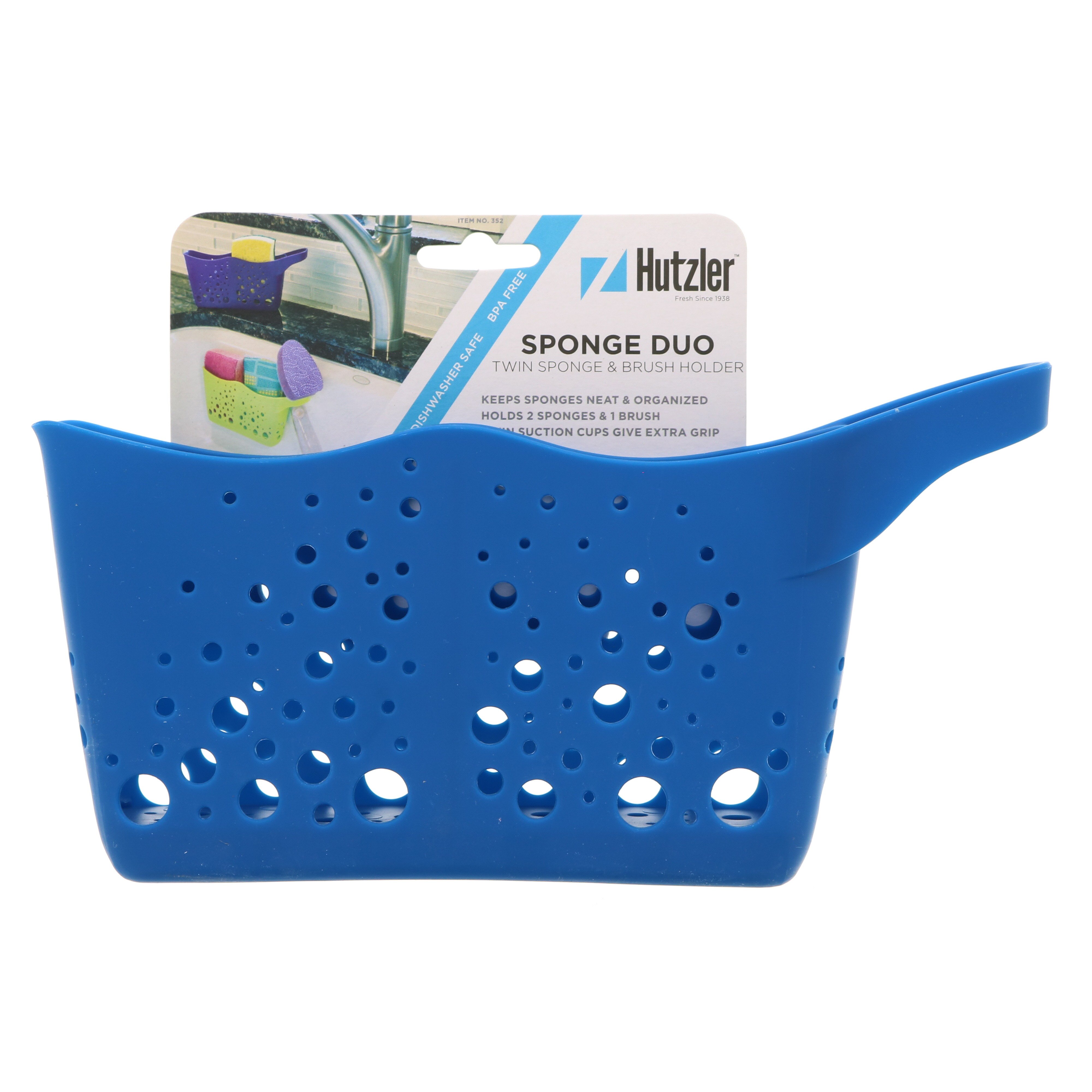 Hutzler Sponge Duo Assorted Colors - Shop Sink & Kitchen Organizers at ...