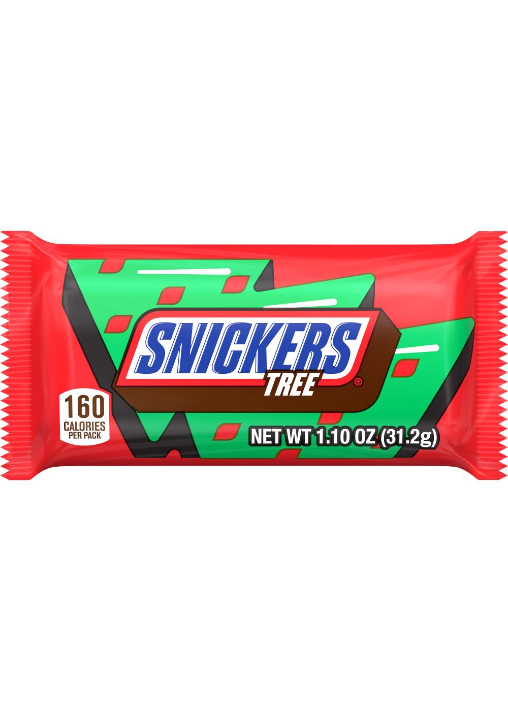 Snickers Tree Chocolate Holiday Candy Bar - Shop Candy at H-E-B