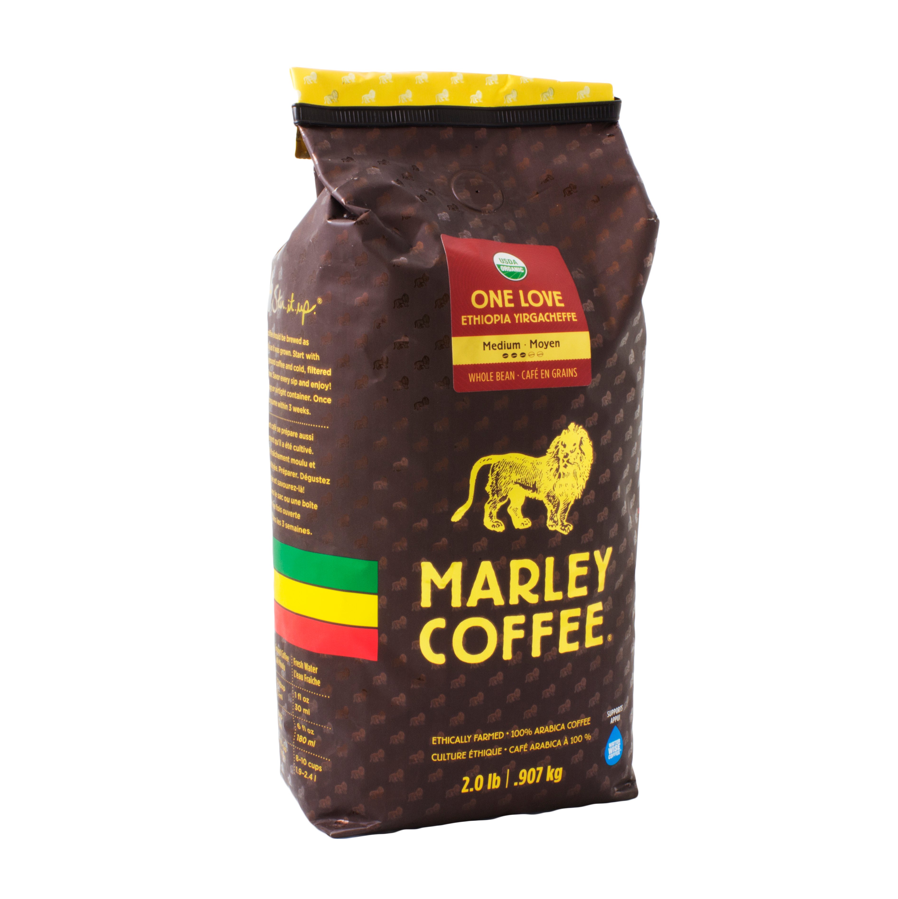 Marley Coffee One Love Whole Bean - Shop Coffee at H-E-B