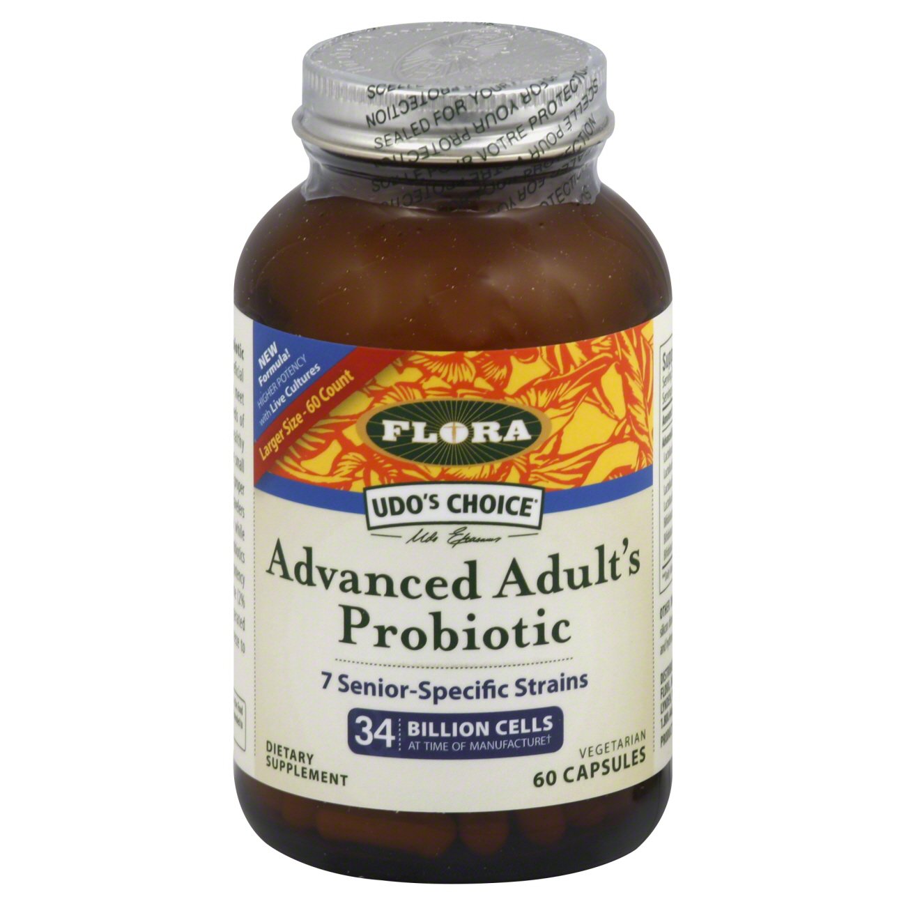 Flora Udo's Choice Advanced Adult Blend Probiotic - Shop Diet & fitness ...