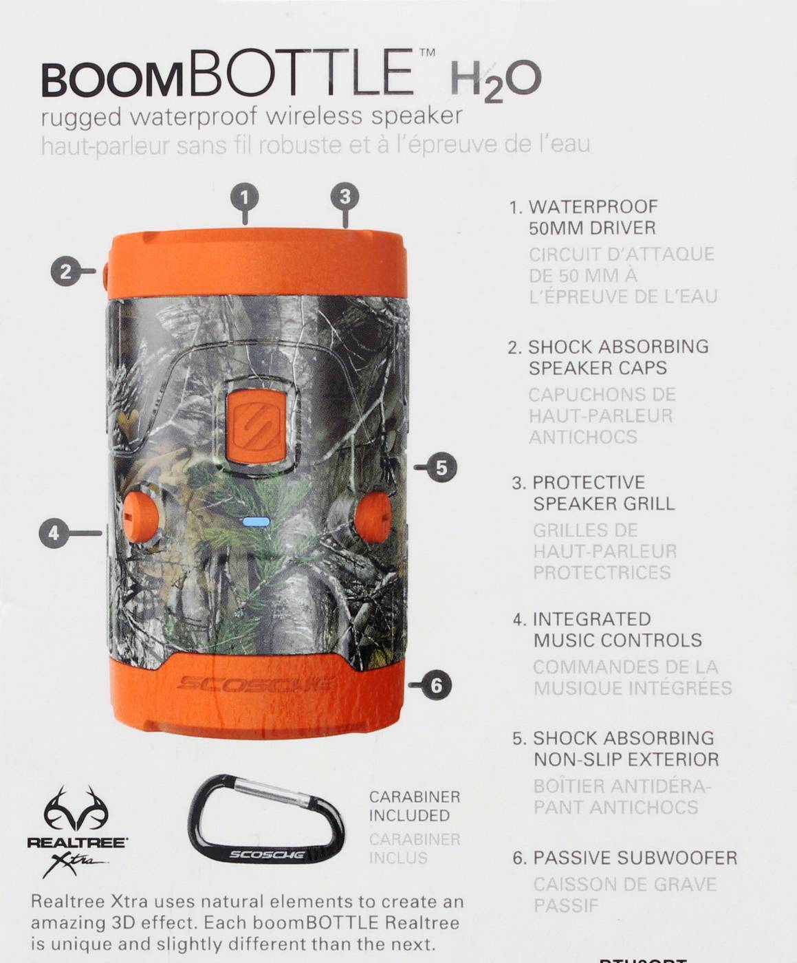 Scosche BoomBottle H2O Realtree Waterproof Wireless Speaker - Shop at H-E-B