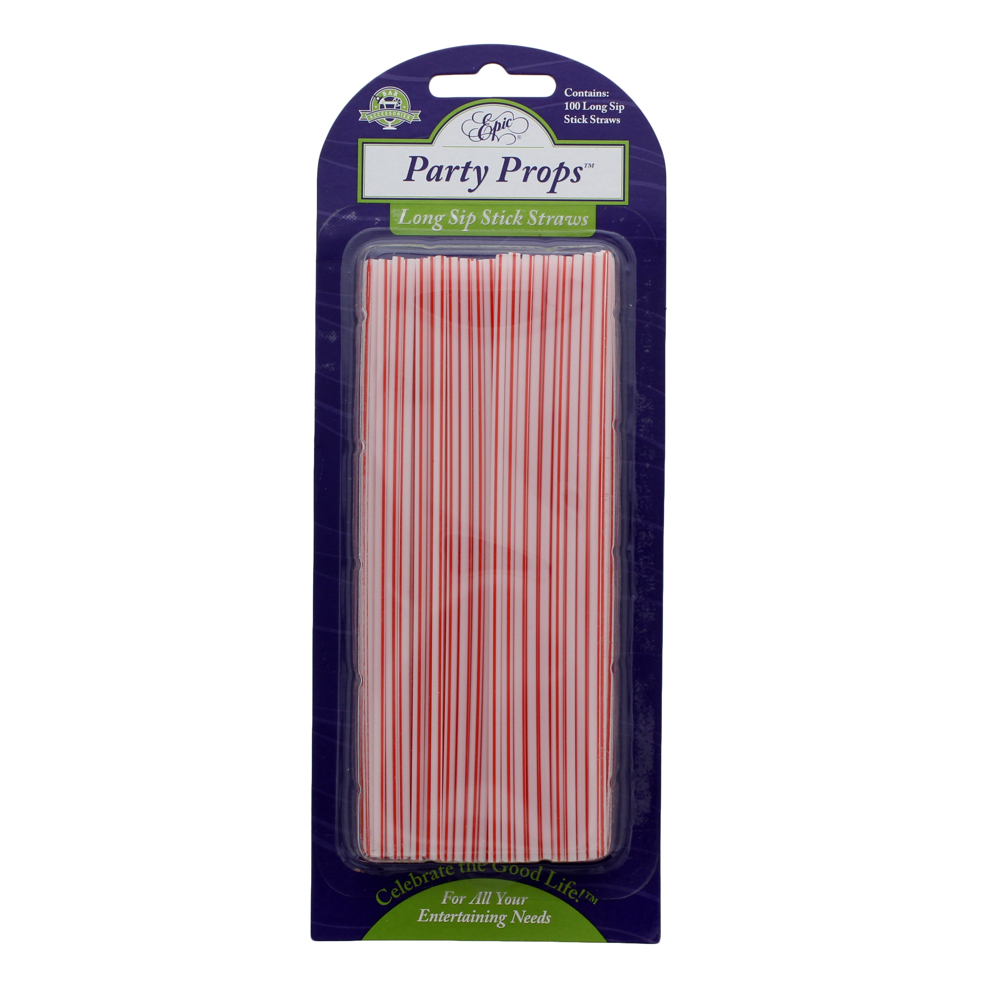 Epic Products Long Sip Stick Straws - Shop Bar tools at H-E-B