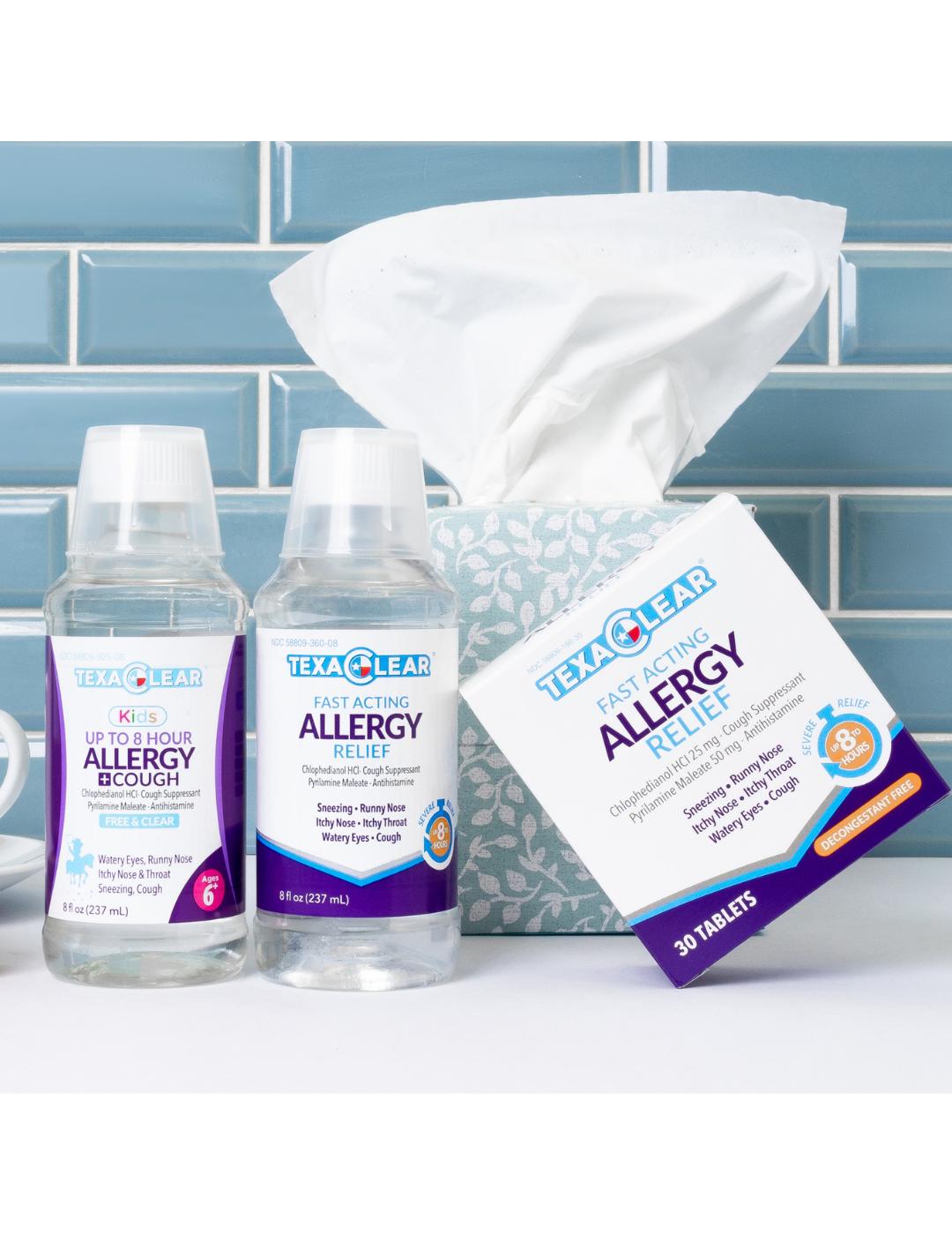 TexaClear Kids Allergy Relief Liquid - Shop Sinus & allergy at H-E-B