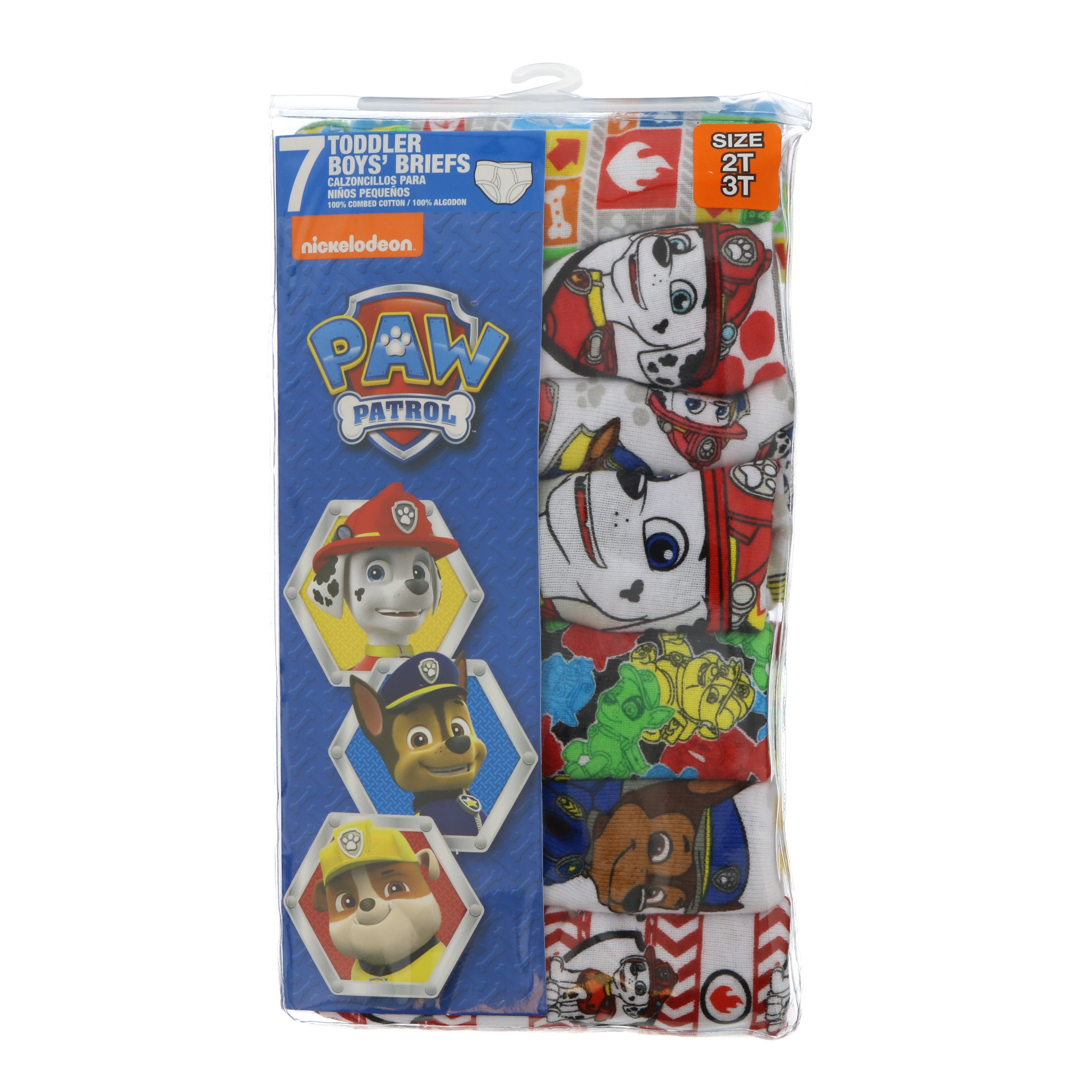 Handcraft Nickelodeon Paw Patrol Toddler Boys' Day of the Week Briefs ...