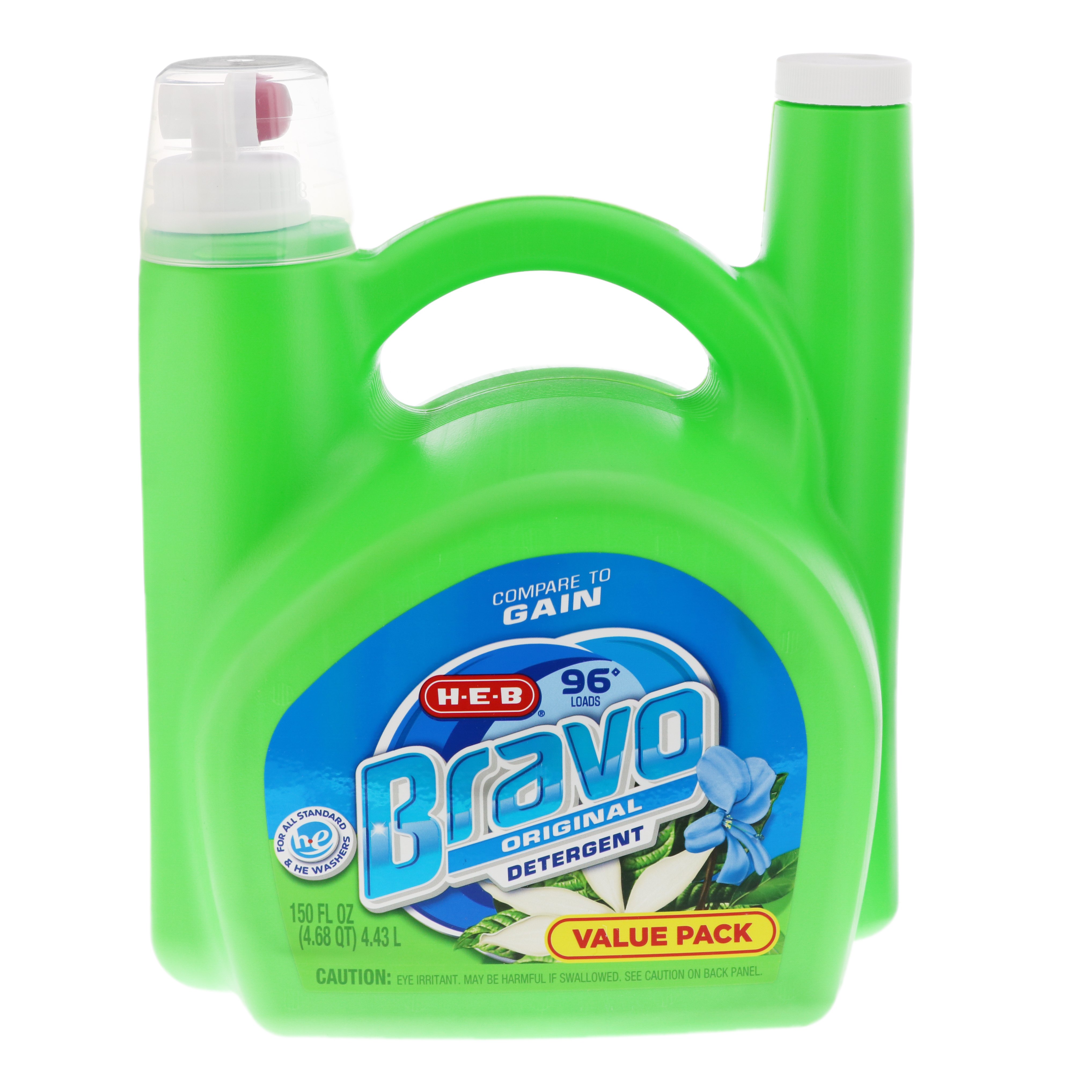H-E-B Bravo Original Liquid Laundry Detergent 96 Loads Value Pack ...