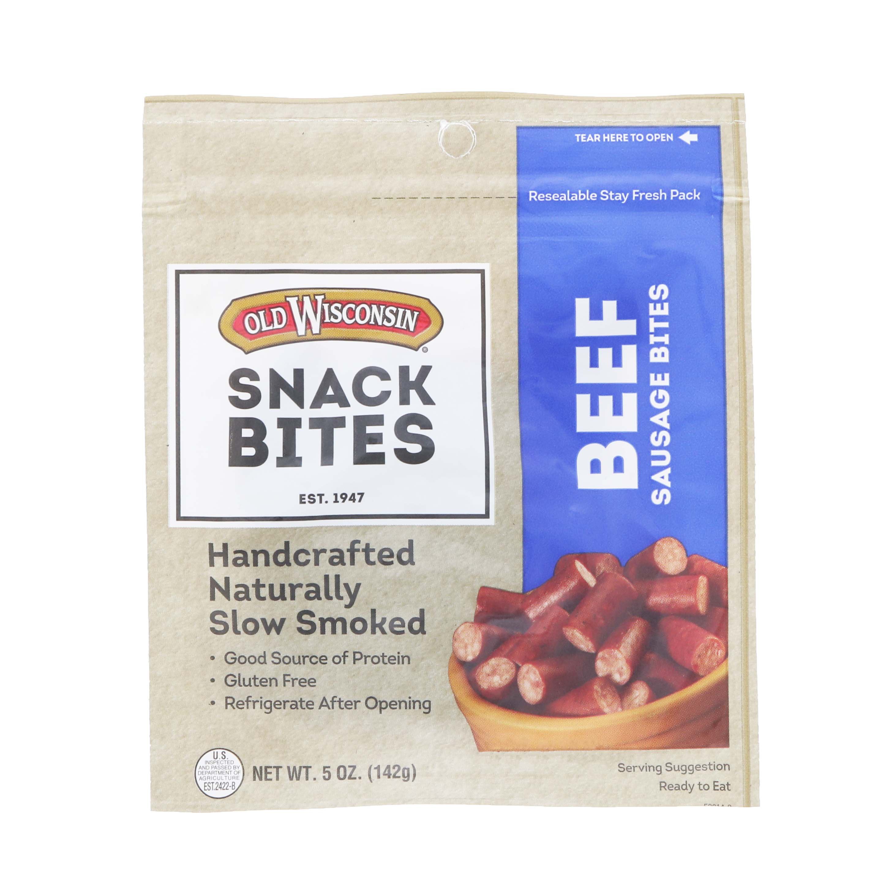 Old Wisconsin Beef Sausage Snack Bites - Shop Jerky at H-E-B