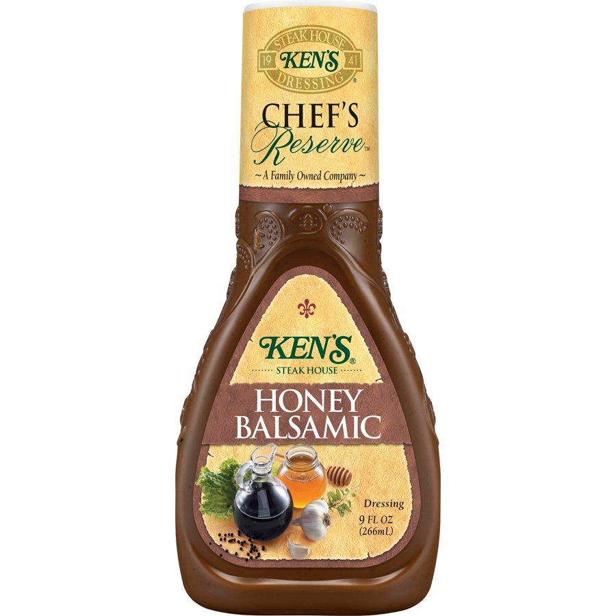 Ken's Steak House Chef's Reserve Honey Balsamic Dressing - Shop Salad ...