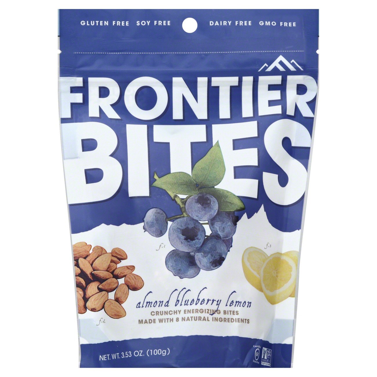 Frontier Bites Almond Blueberry Lemon - Shop Granola & Snack Bars at H-E-B