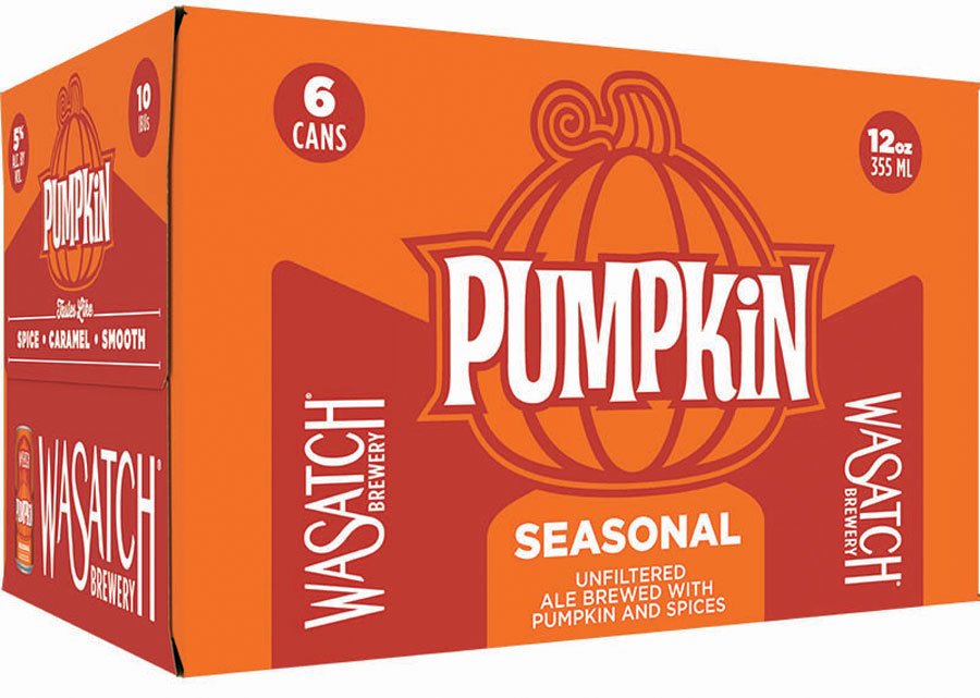 Wasatch Pumpkin Seasonal Beer 6 pk Cans - Shop Beer at H-E-B
