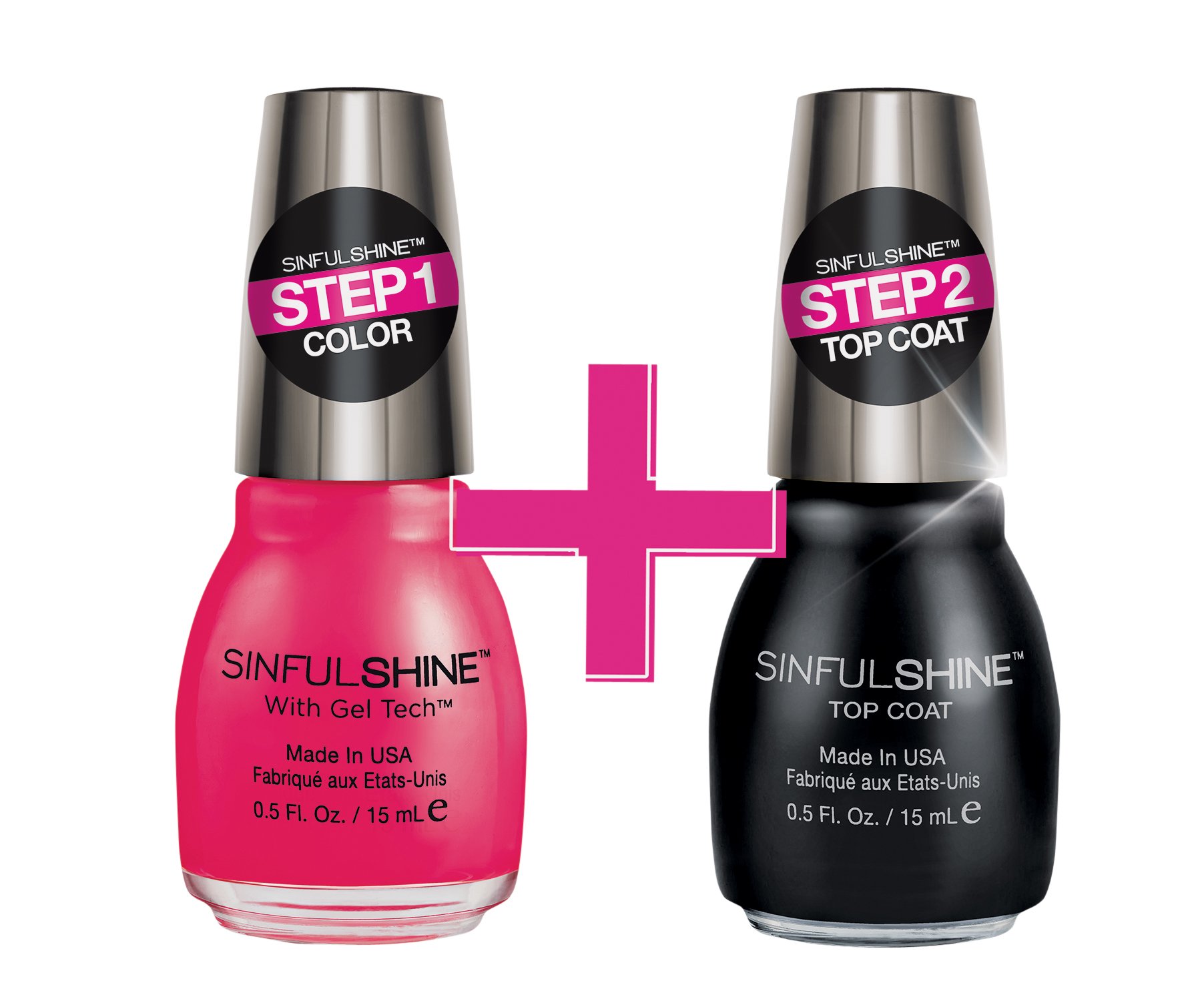Sinful Colors Shine Nail Polish + Top Coat - All the Rage - Shop Nail ...