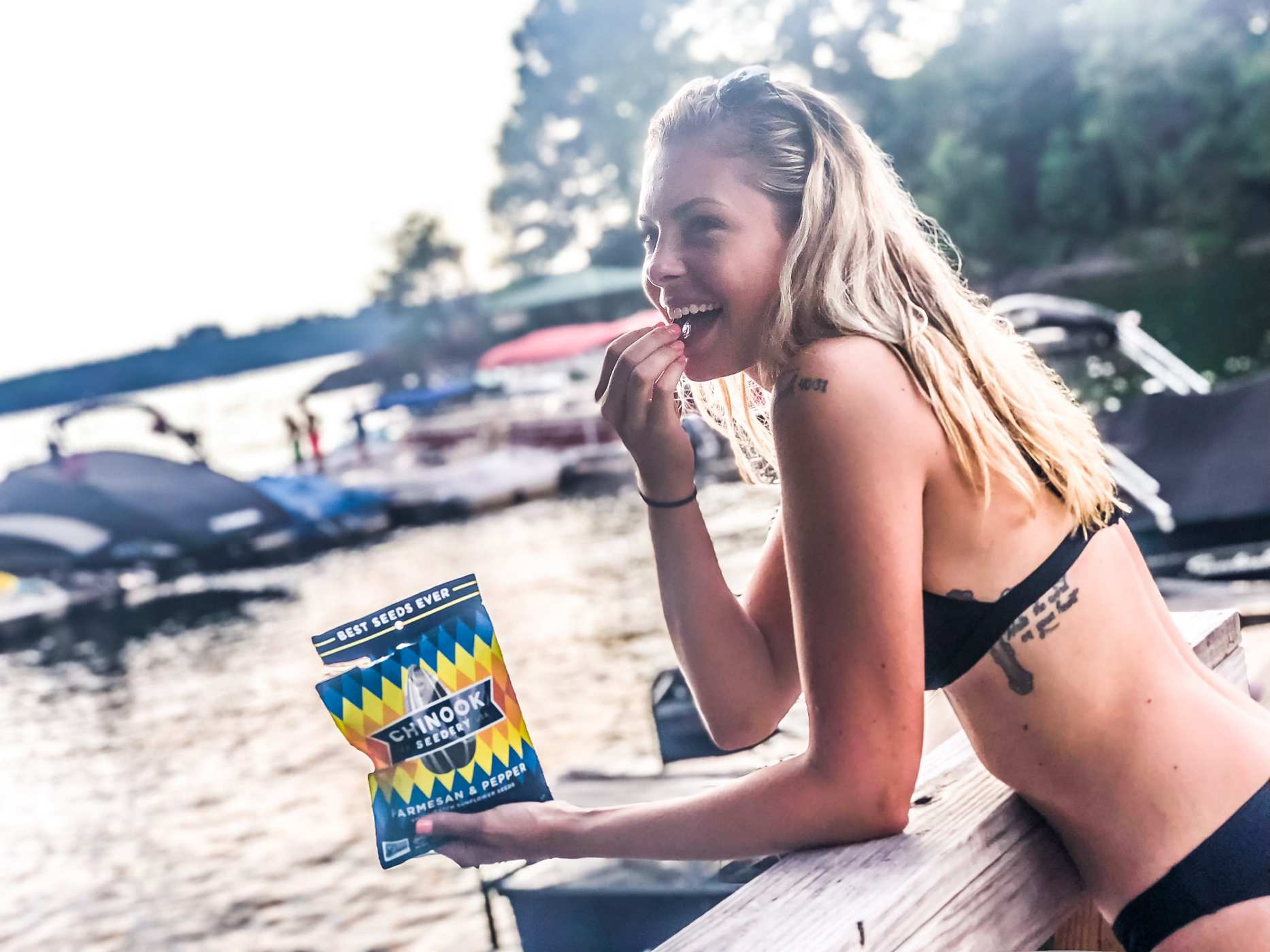 Chinook Seedery Parmesan & Pepper Sunflower Seeds - Shop Nuts & seeds ...